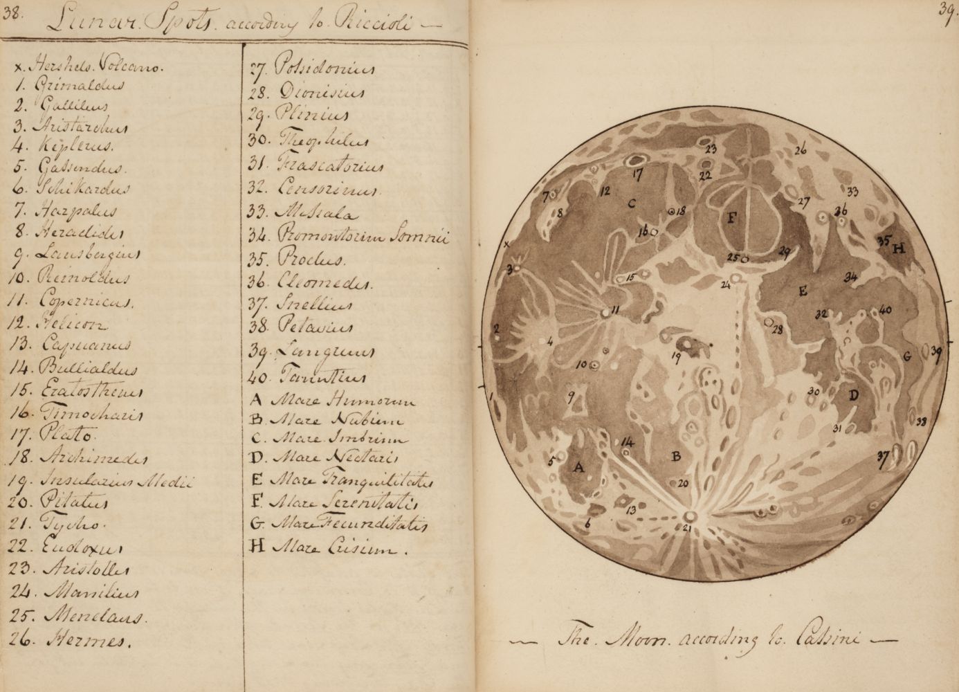 Lot 386 - Astronomy manuscript. An illustrated student'