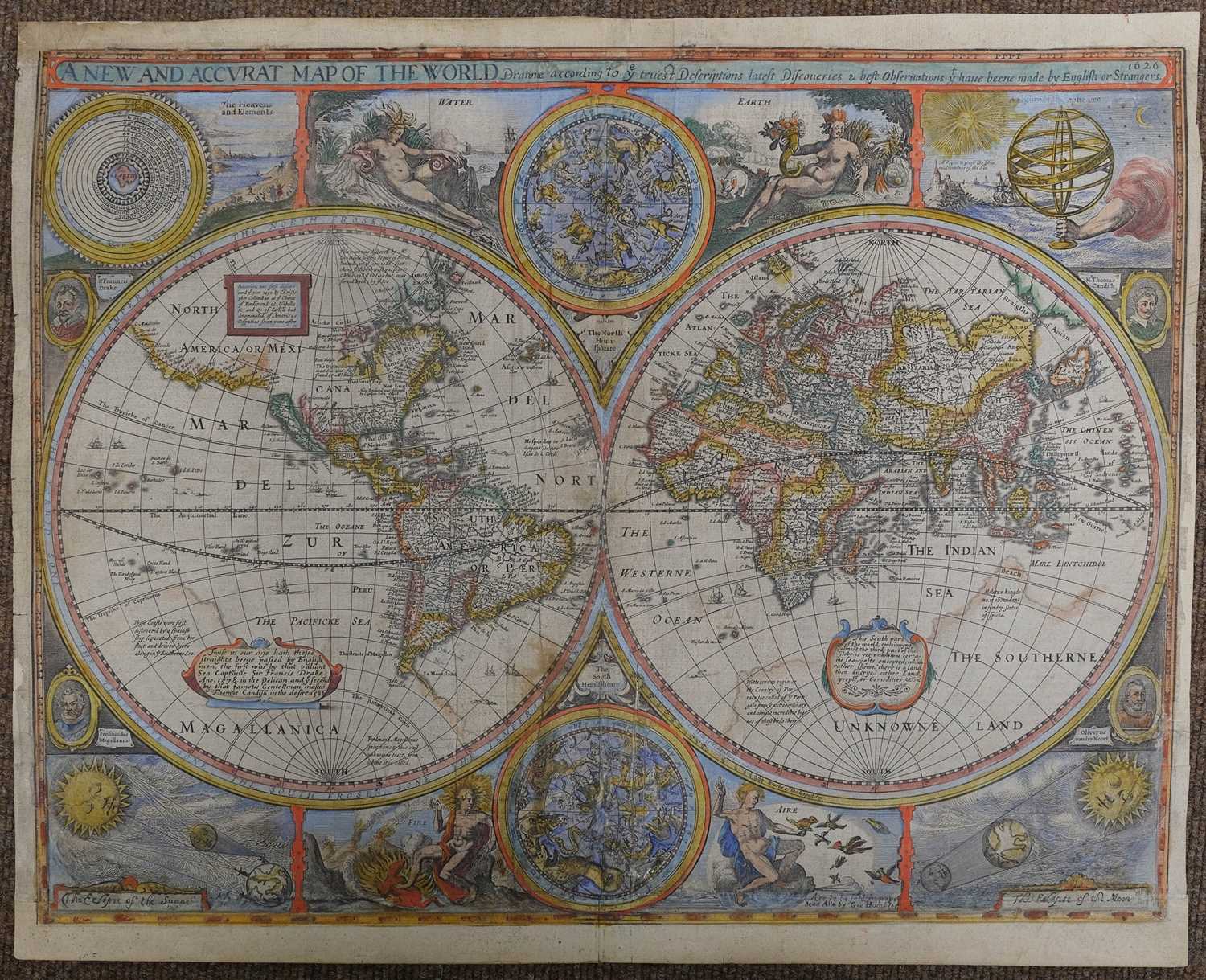 Lot 302 - World. Speed (John), A New and Accurate Map