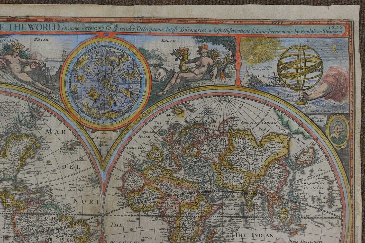 Lot 302 - World. Speed (John), A New and Accurate Map