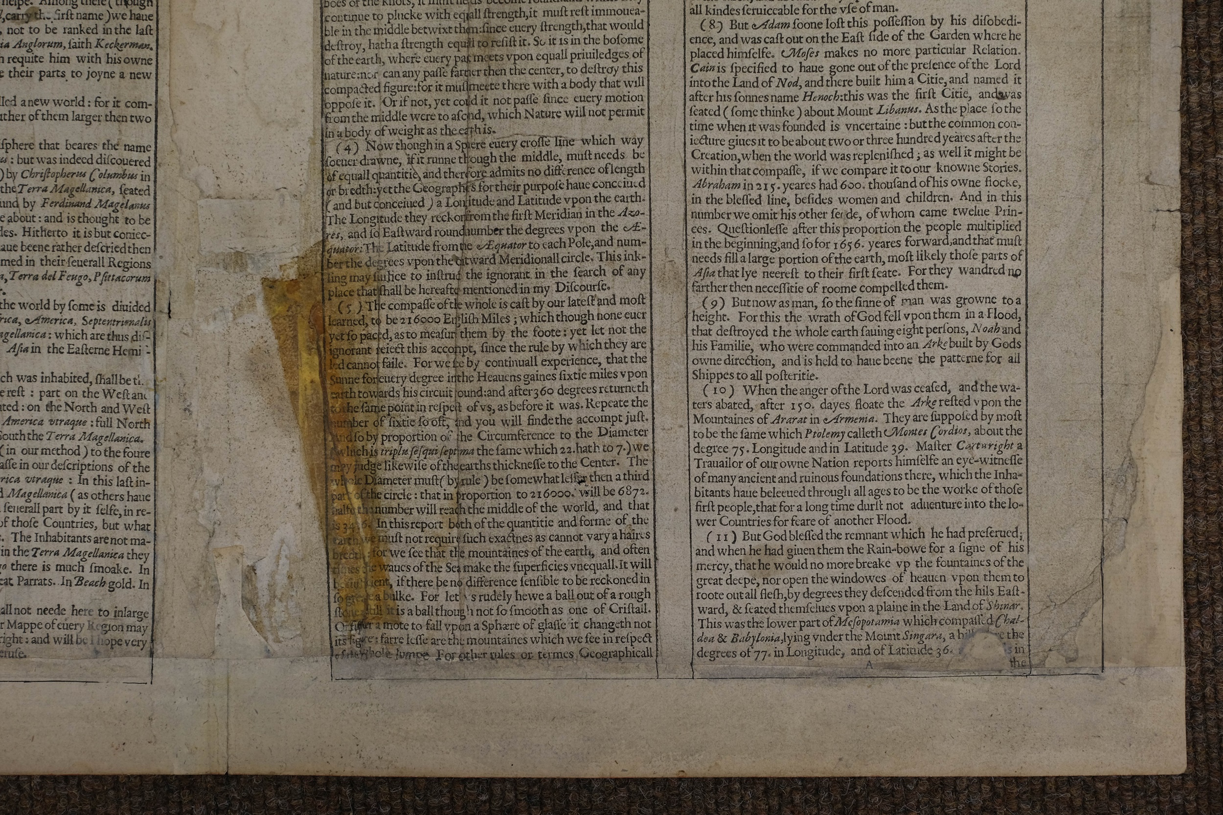 Lot 302 - World. Speed (John), A New and Accurate Map