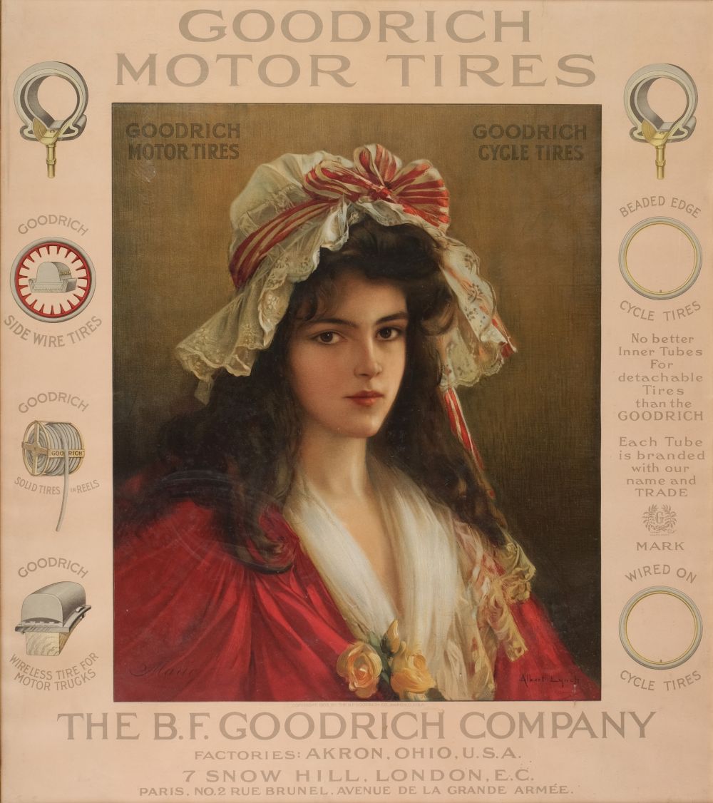 Lot 291 - Goodrich Motor Tires. An original Goodrich