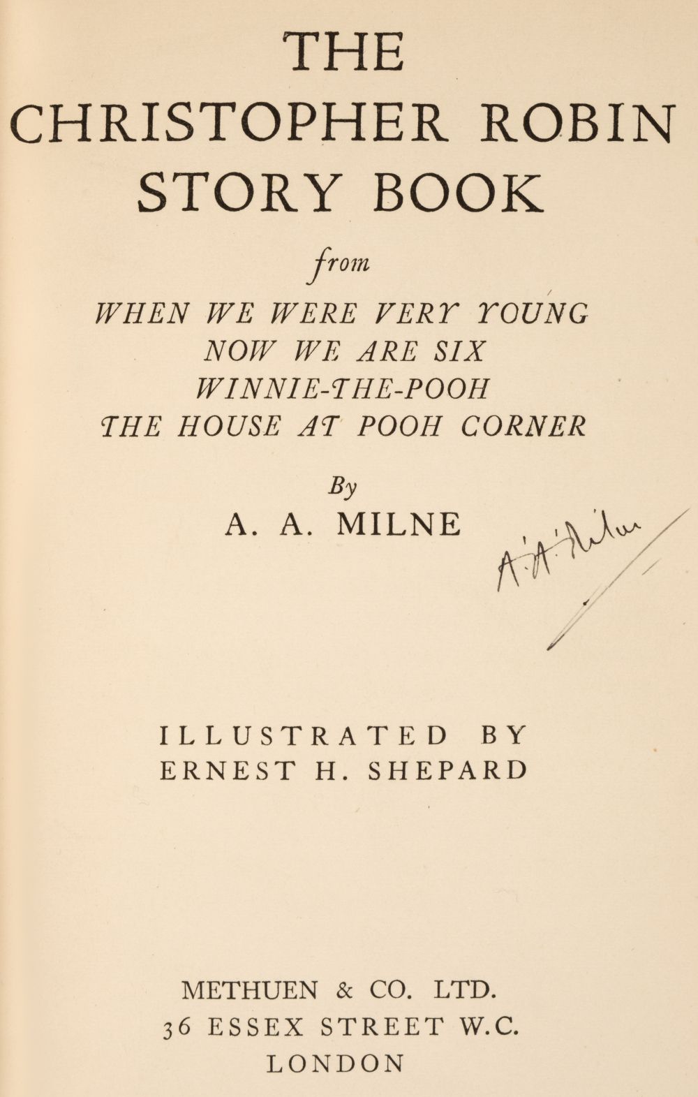 Lot 686 - Milne (A. A.). The Christopher Robin Story