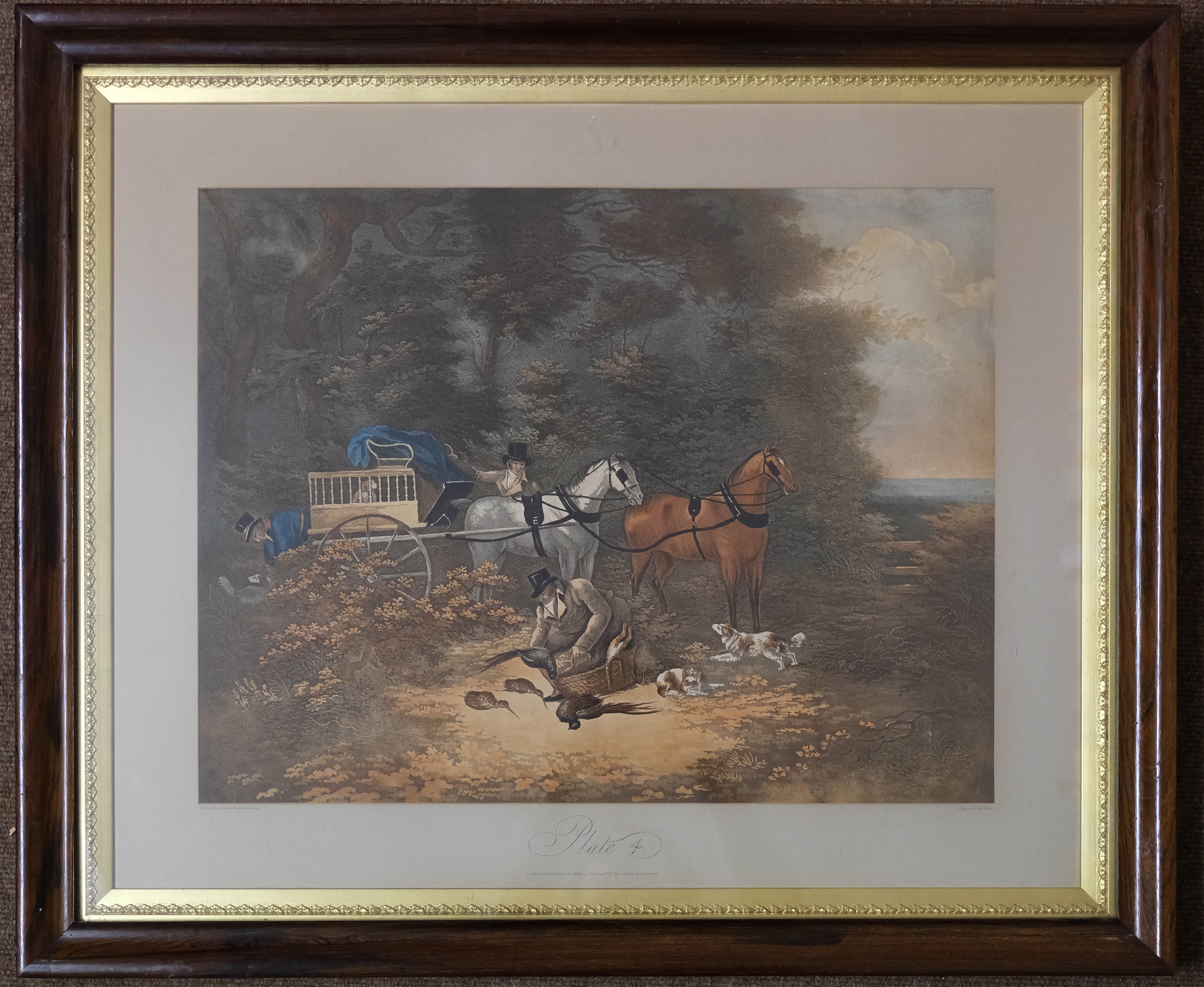 Lot 286 - Reeve (R. G.). Set of four shooting prints,
