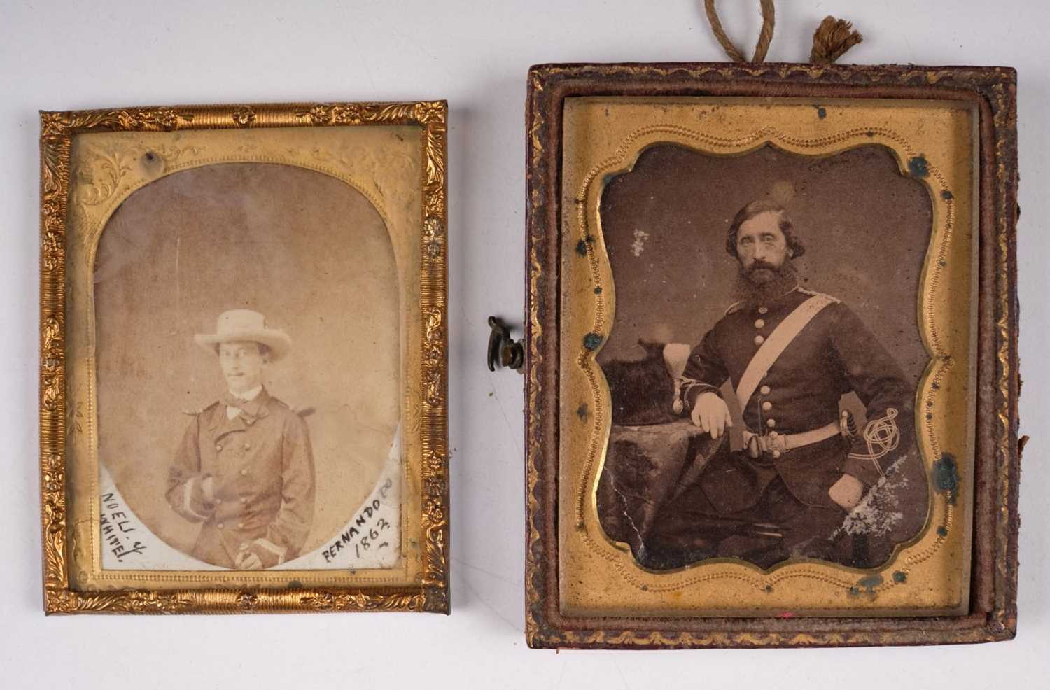 Lot 212 - Cartes de visite. An albumen print carte de