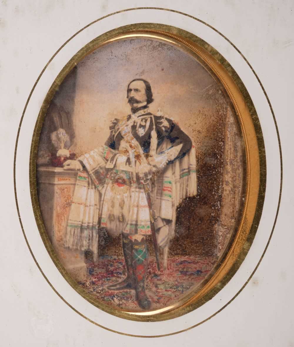 Lot 212 - Cartes de visite. An albumen print carte de