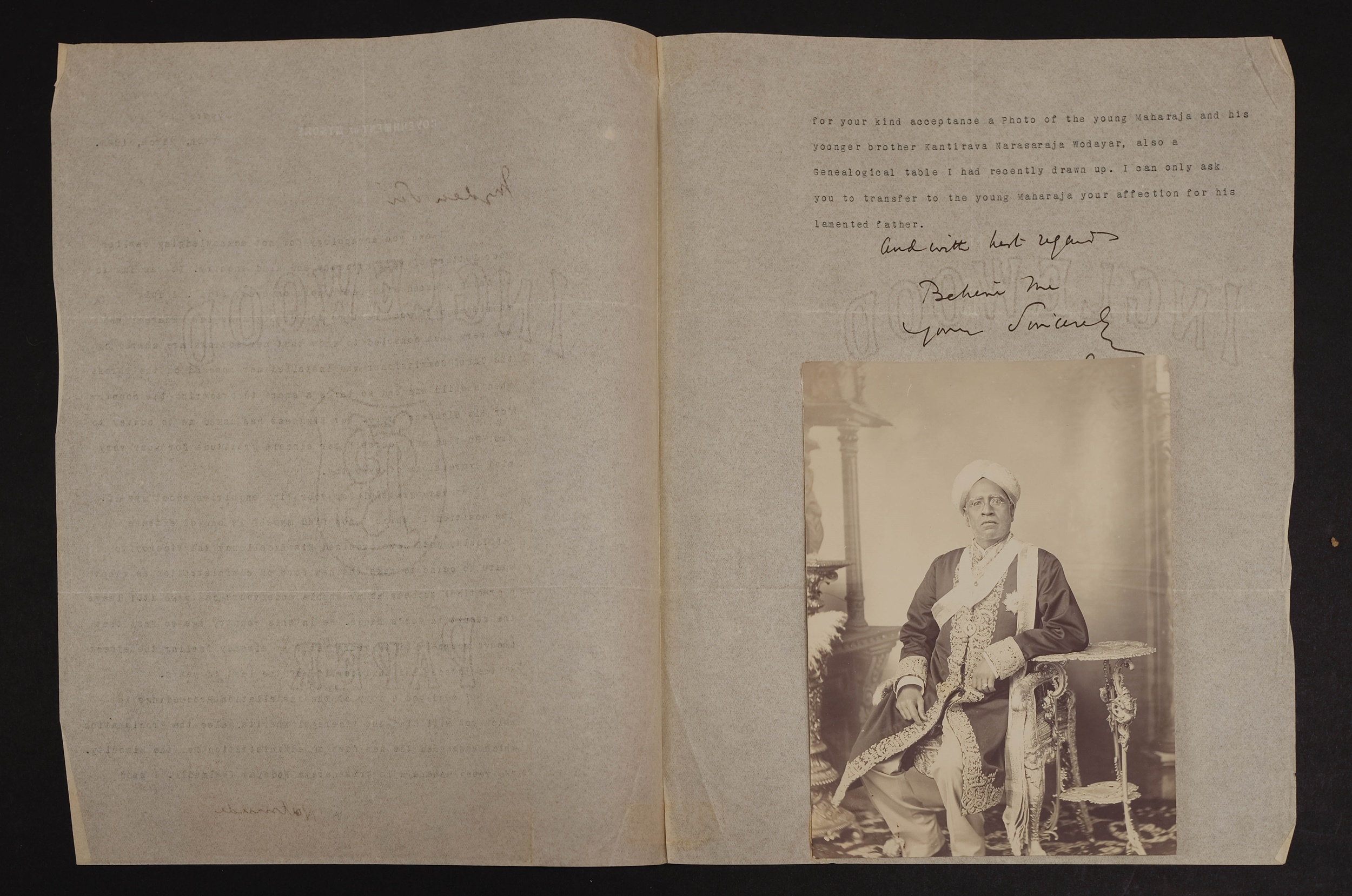 Lot 84 - India. Collection of letters to L. B. Bowring,