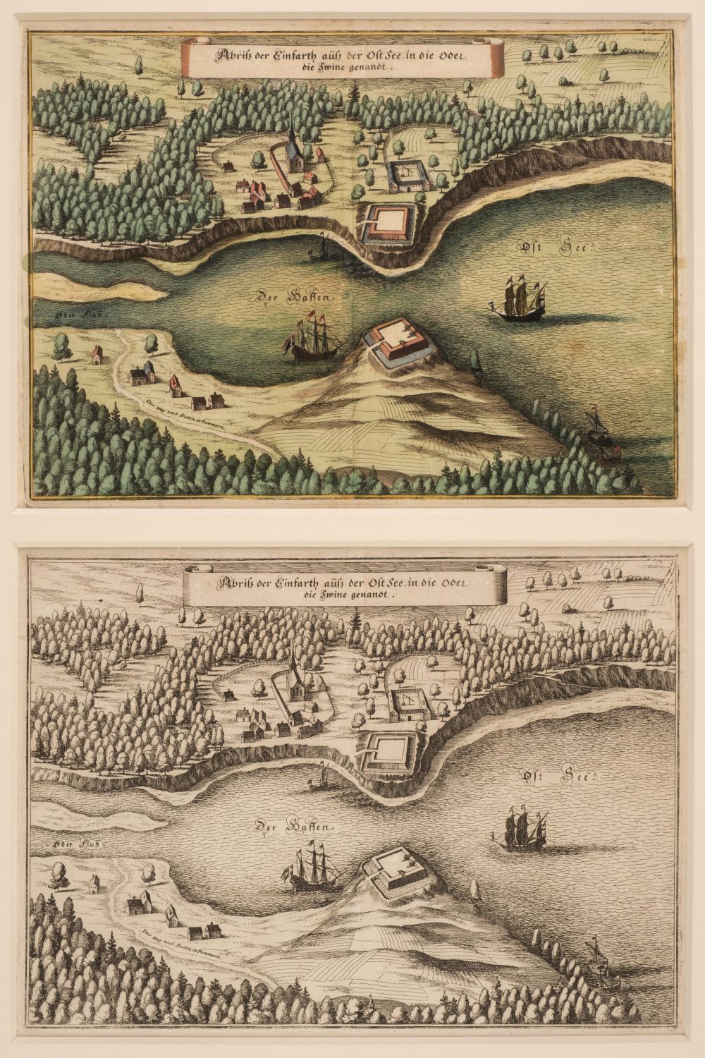 Lot 43 - Poland. Swinemunde (Swinoujscie), Merian (M.),