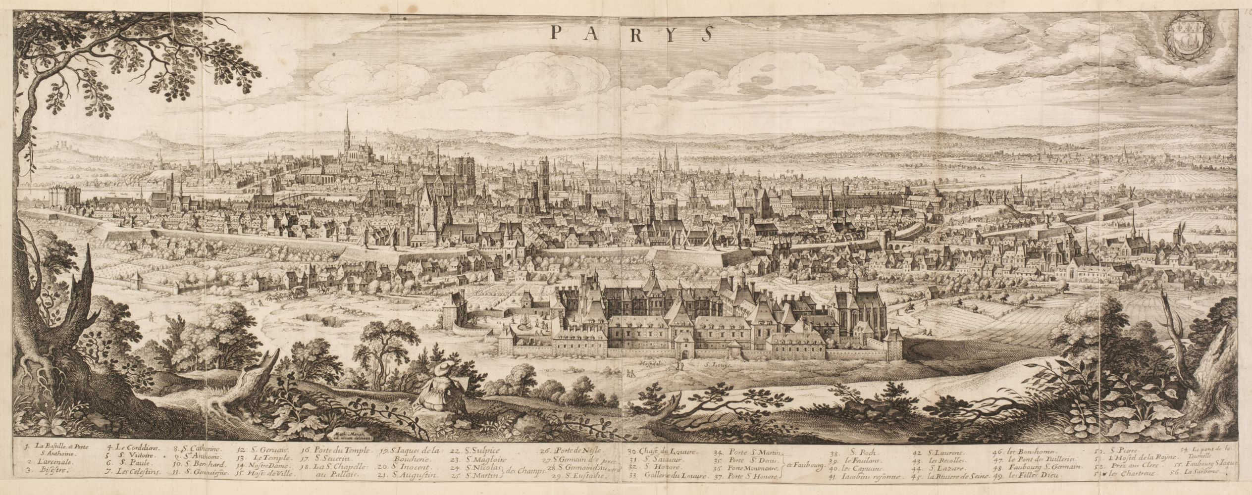 Lot 222 - Merian (Matthaus, 1593-1650).