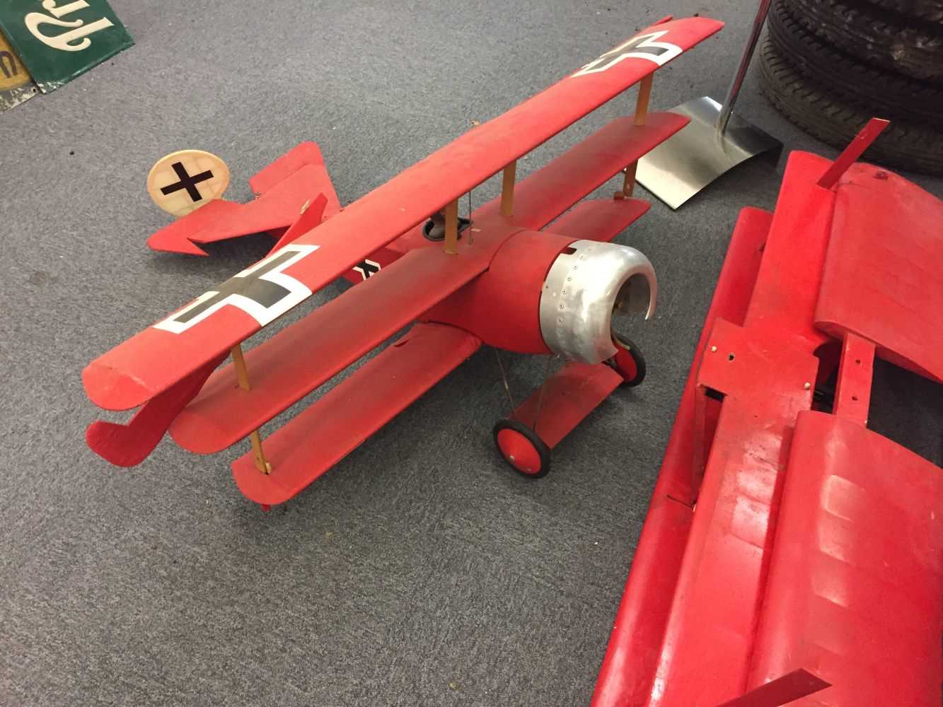 Lot 301 - Model Aircraft. Two large scale models of