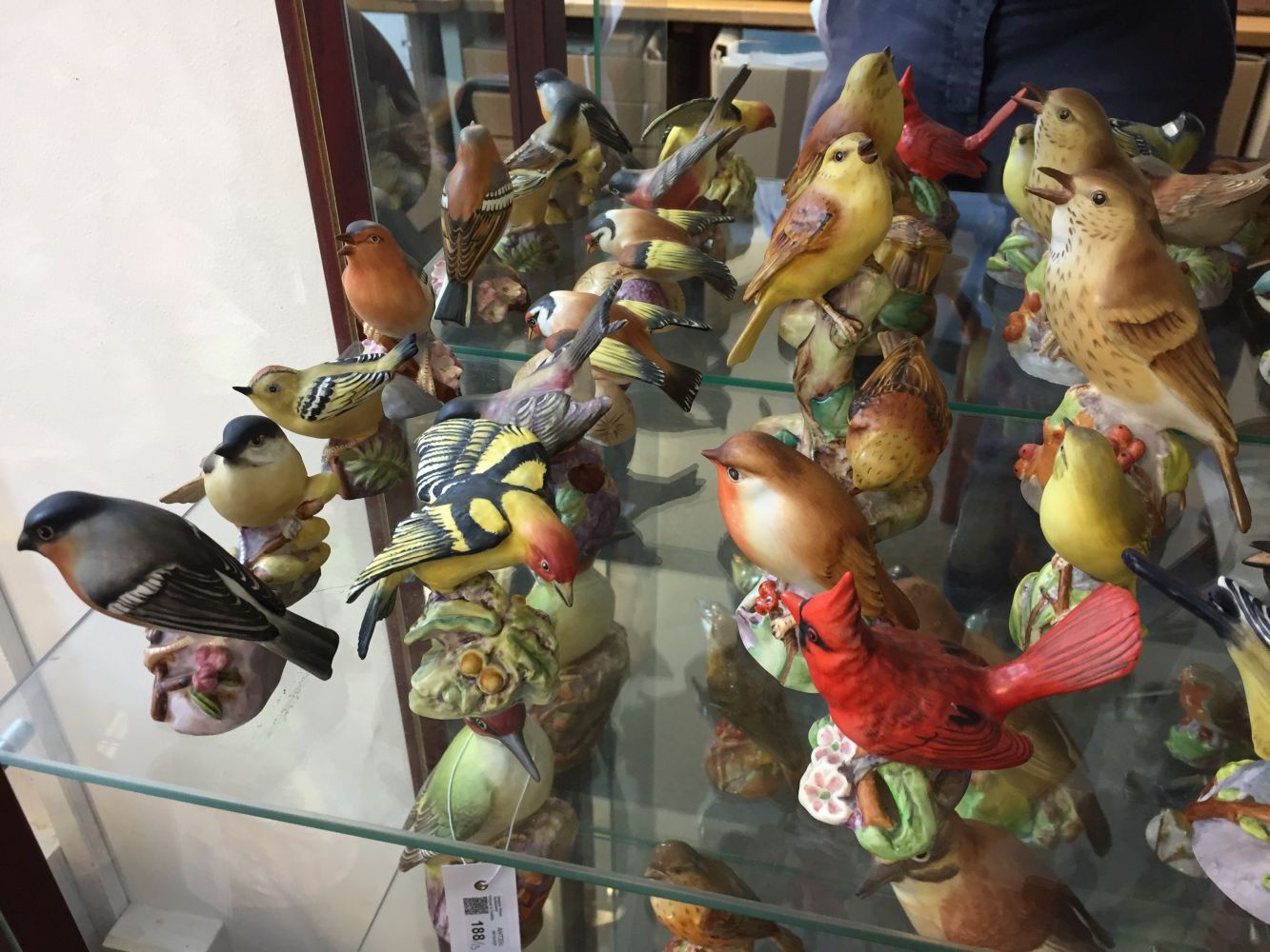Lot 186 - Royal Worcester. A large collection of birds