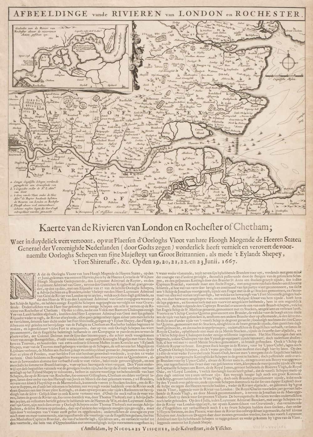 Lot 26 - London. Visscher (Nicolas), Afbeeldinge vande