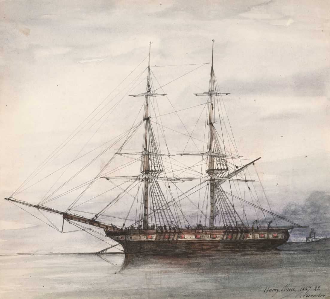 Lot 298 - Album. A Victorian album belonging to J.