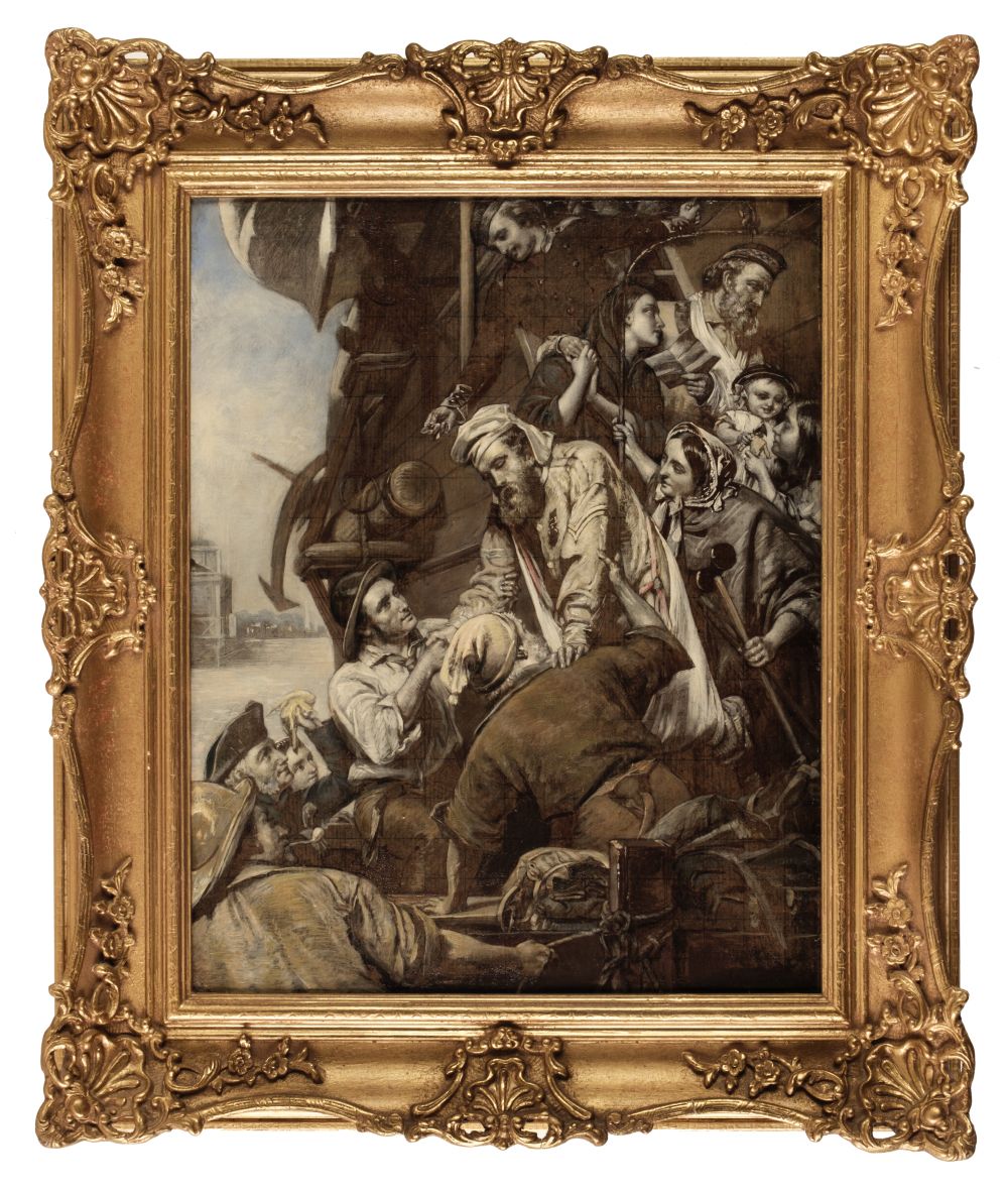 Lot 443 - O'Neil (Henry Nelson, 1817-1880). Study for