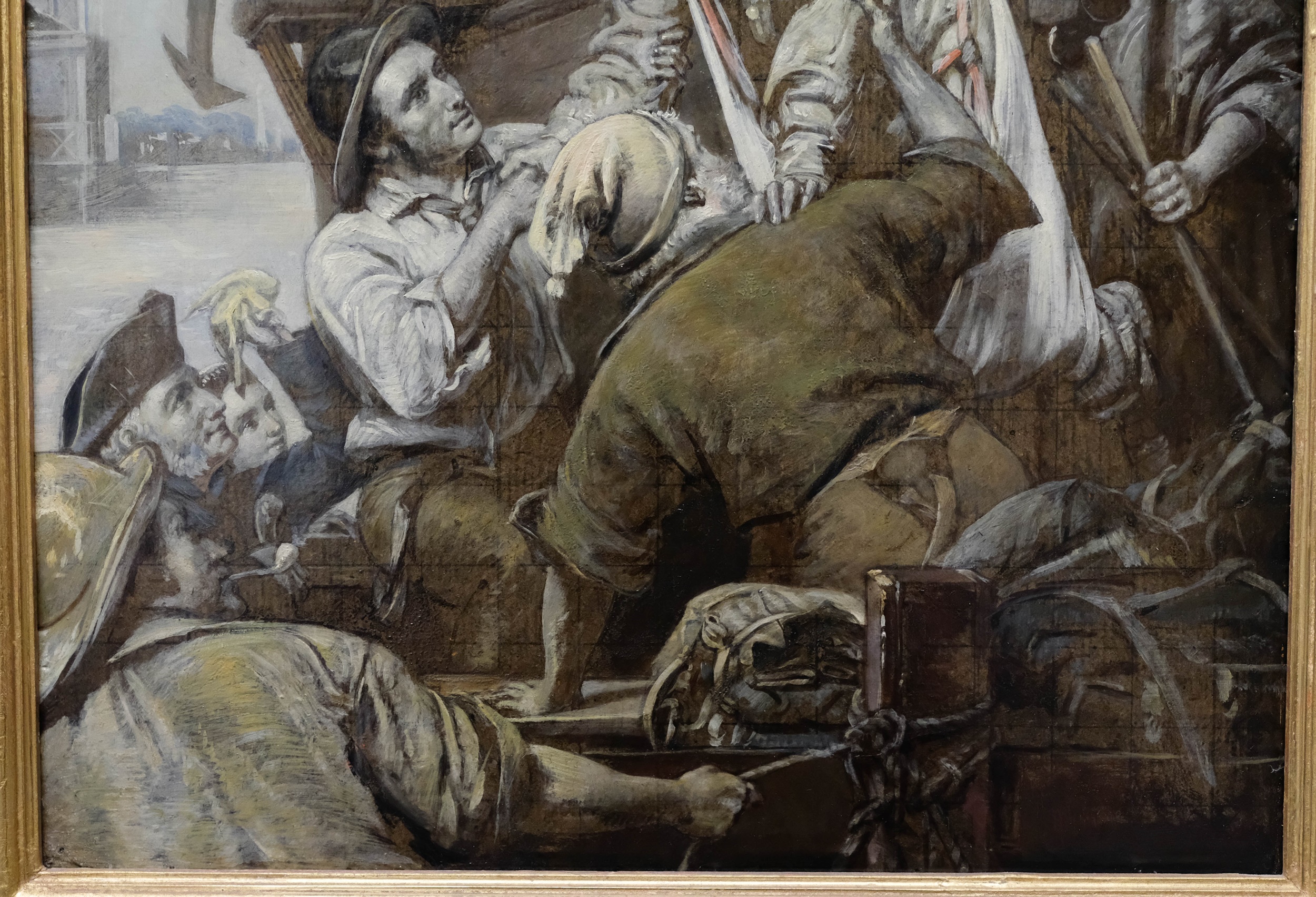 Lot 443 - O'Neil (Henry Nelson, 1817-1880). Study for