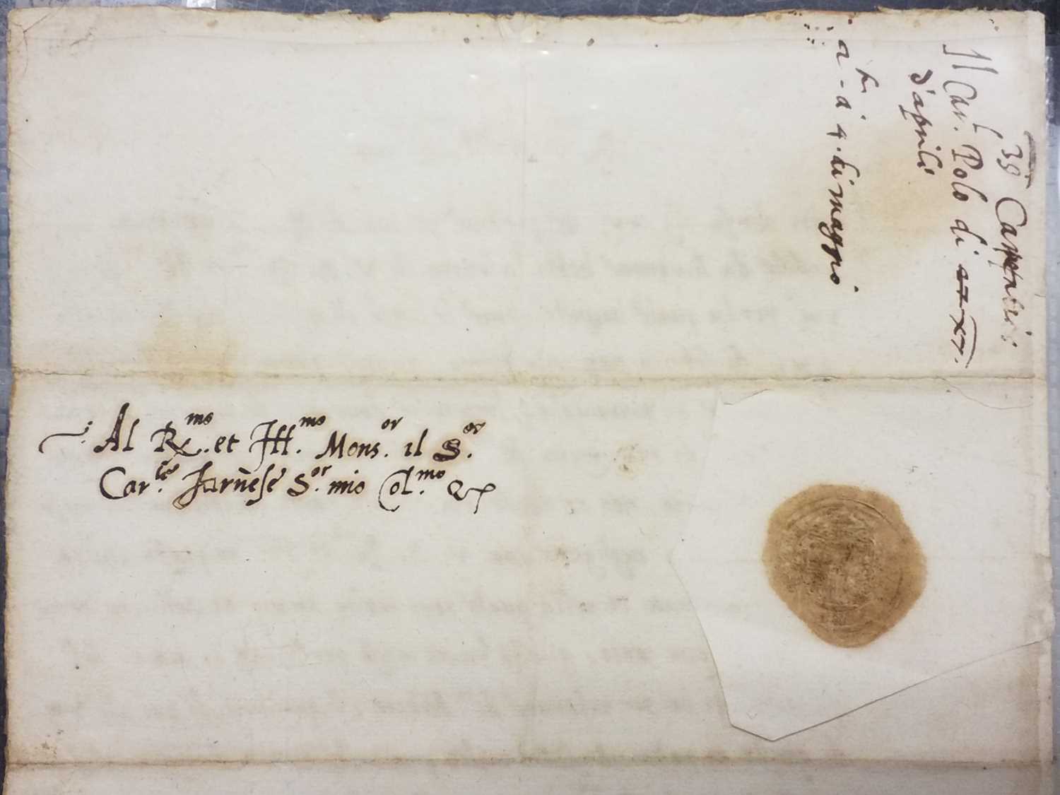 Lot 168 - Pole (Reginald, 1500-1558). Rare Letter