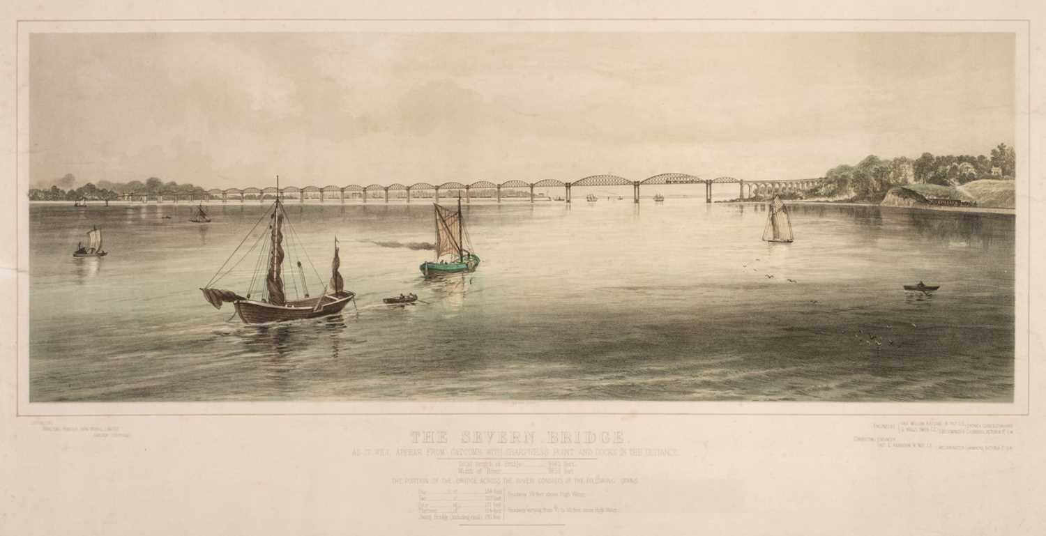 Lot 592 - Severn Bridge. The Severn Bridge as it will