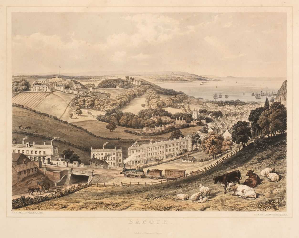 Lot 543 - Bangor. Picken (T., lithographer), Bangor,