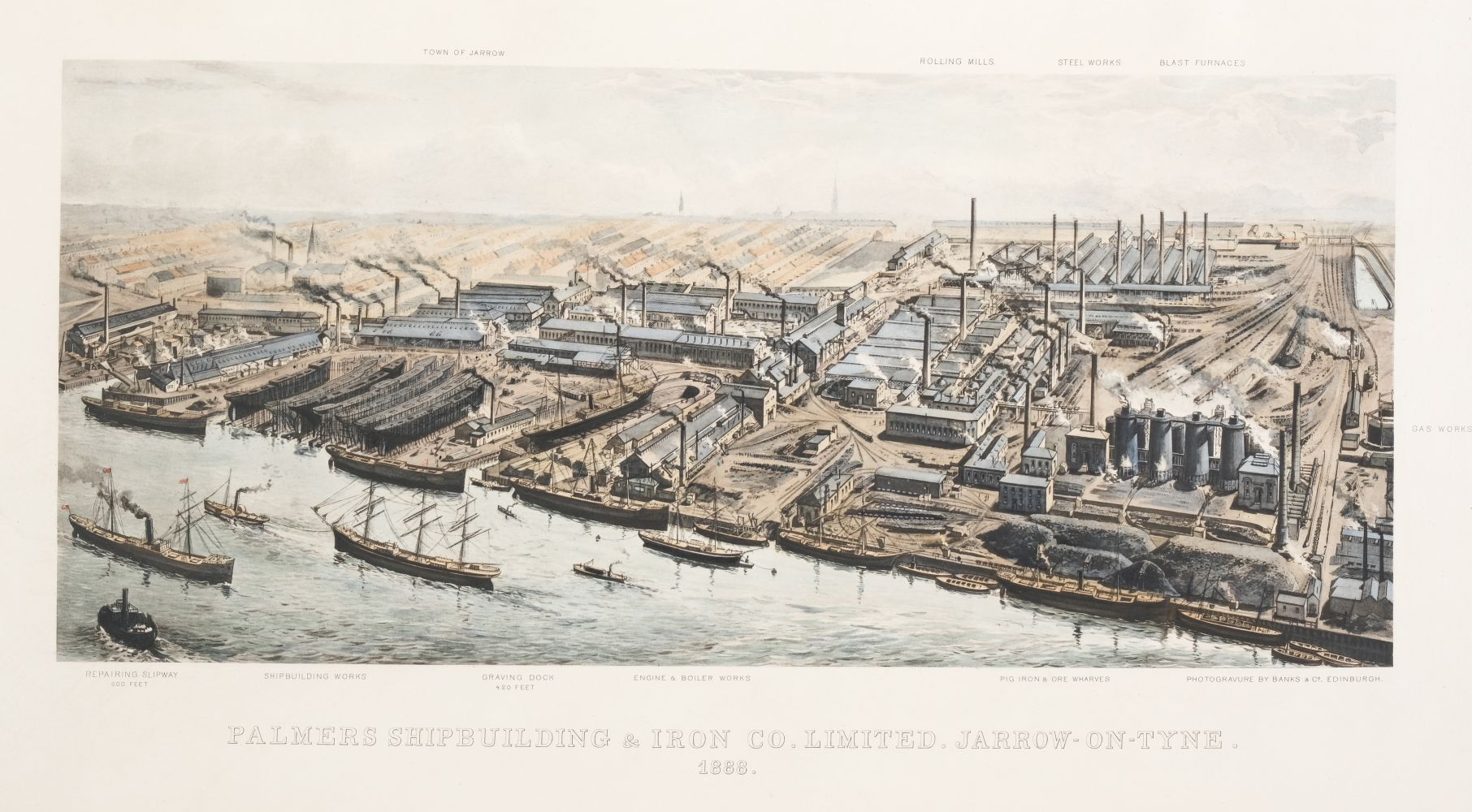 Lot 562 - Factories. The Bromborough Pool Works of
