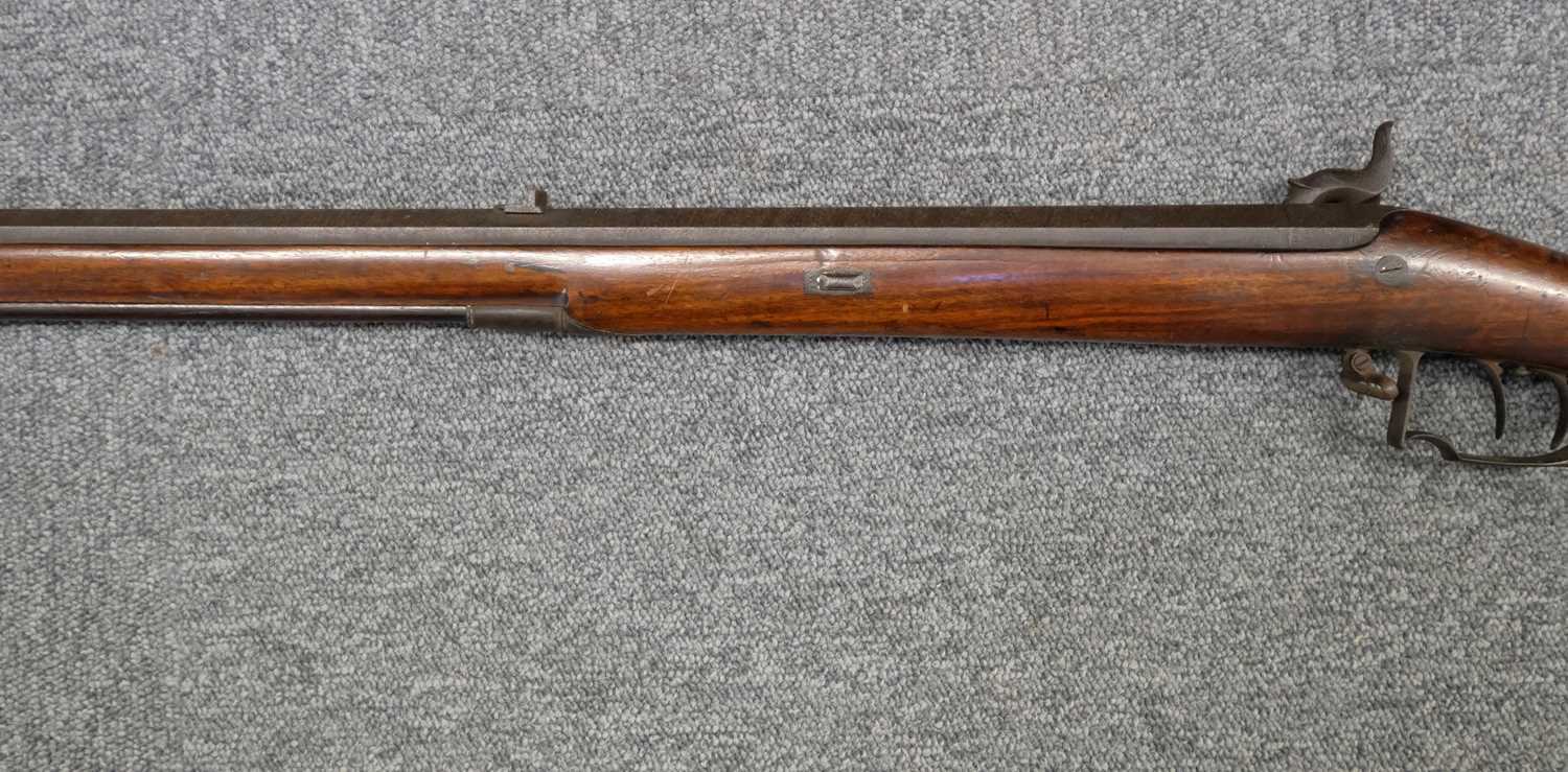 Lot 239 - Rifle. A 19th Century German Jager Hunting