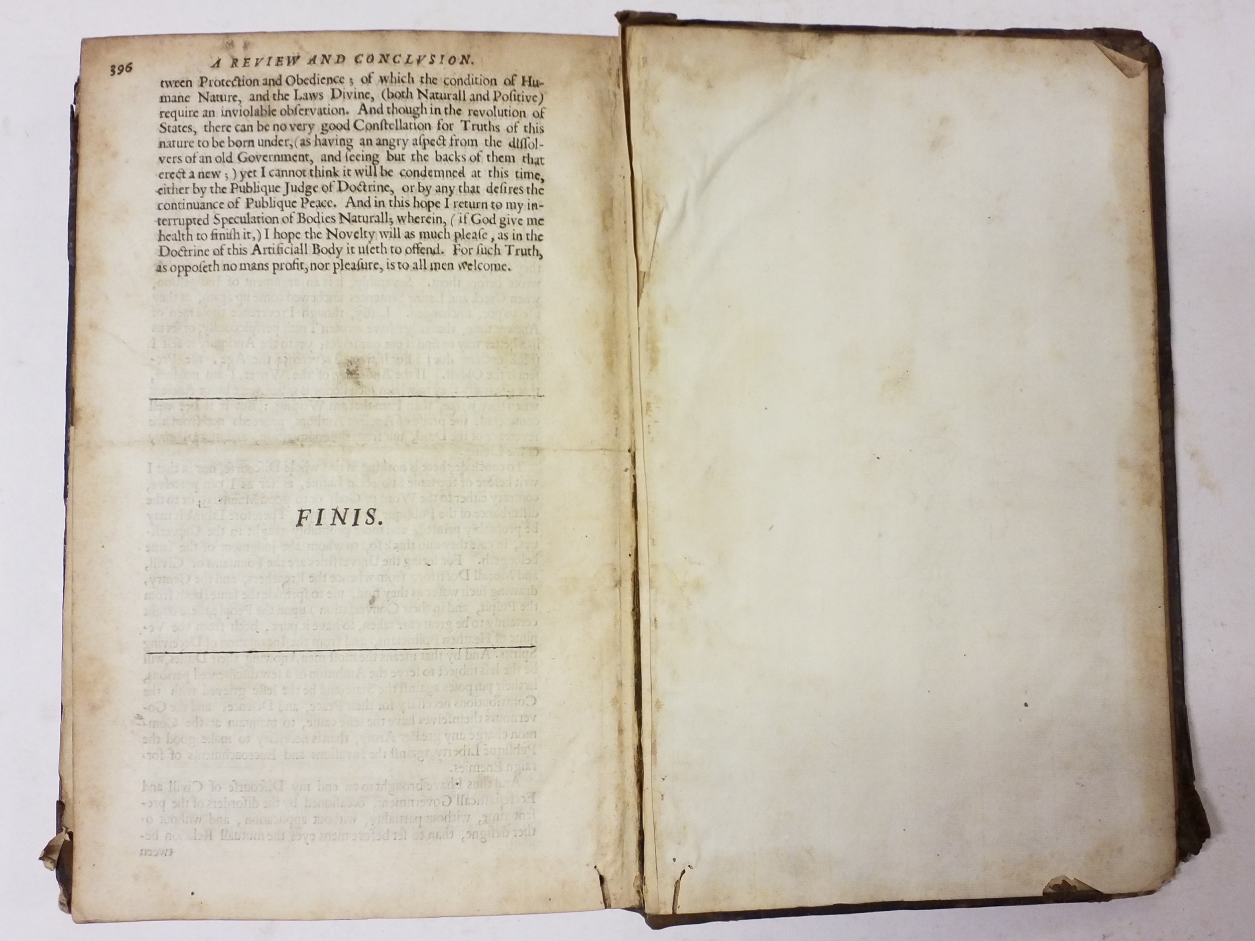 Lot 224 - Hobbes (Thomas). Leviathan, 1st edition,