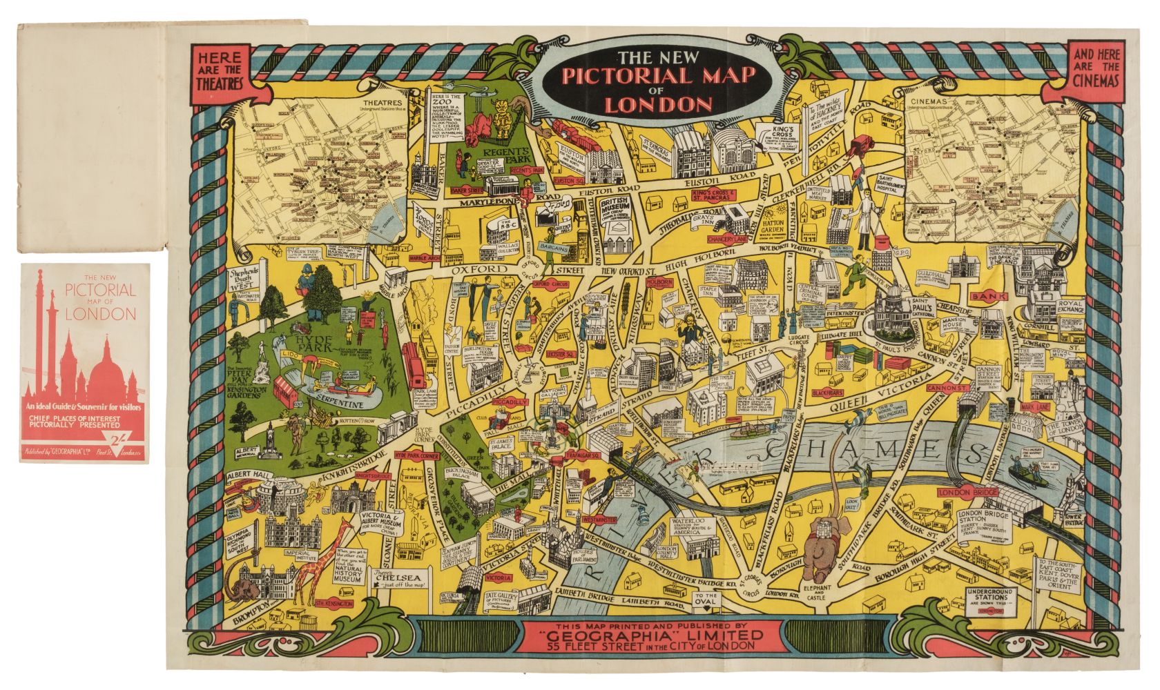 Lot 413 - London. Geographia Ltd (publisher). The New
