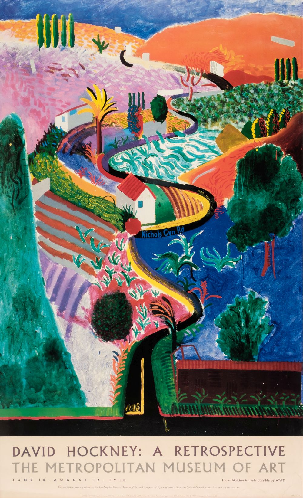Lot 586 - Hockney (David, 1937-). A pair of colour