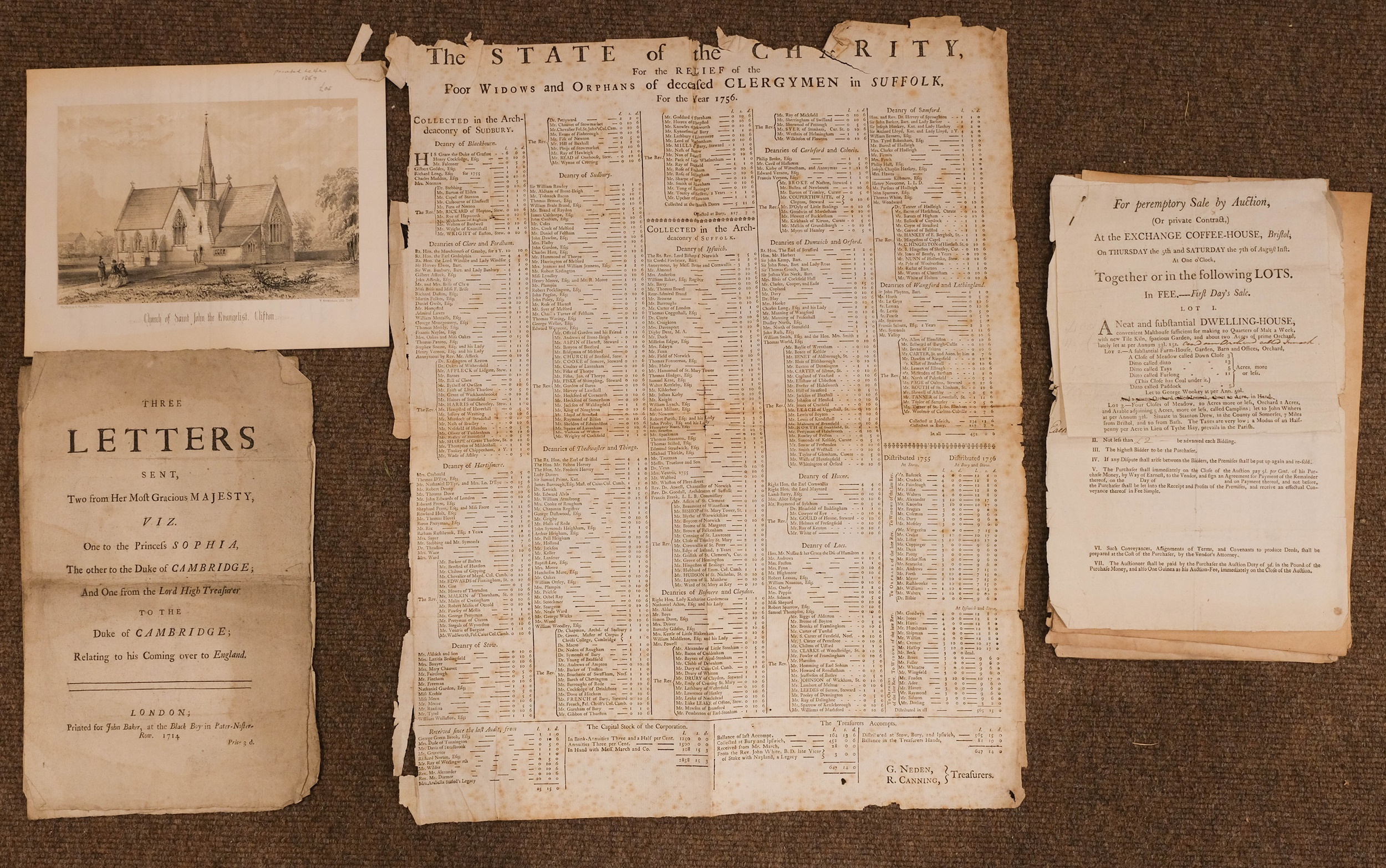 Lot 242 - Pamphlets & Broadsides. A collection of 17th-