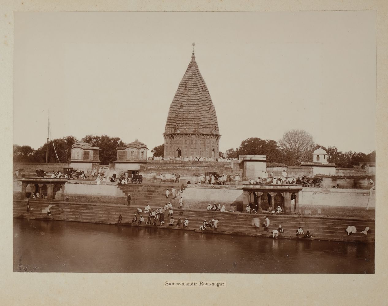 Lot 365 - India. Views of Benares Presented by the