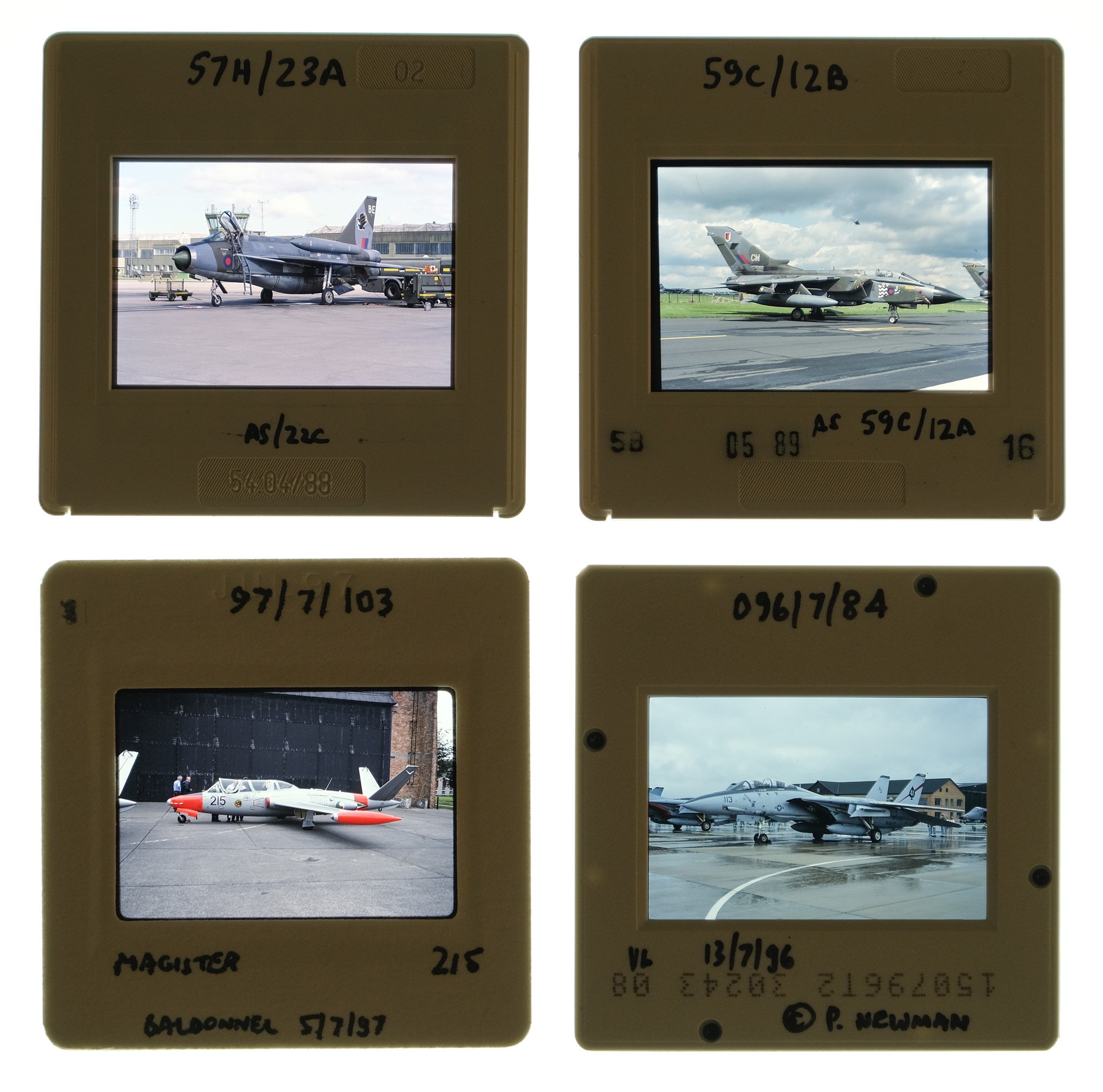 Lot 20 - Aviation Slides. A large and impressive
