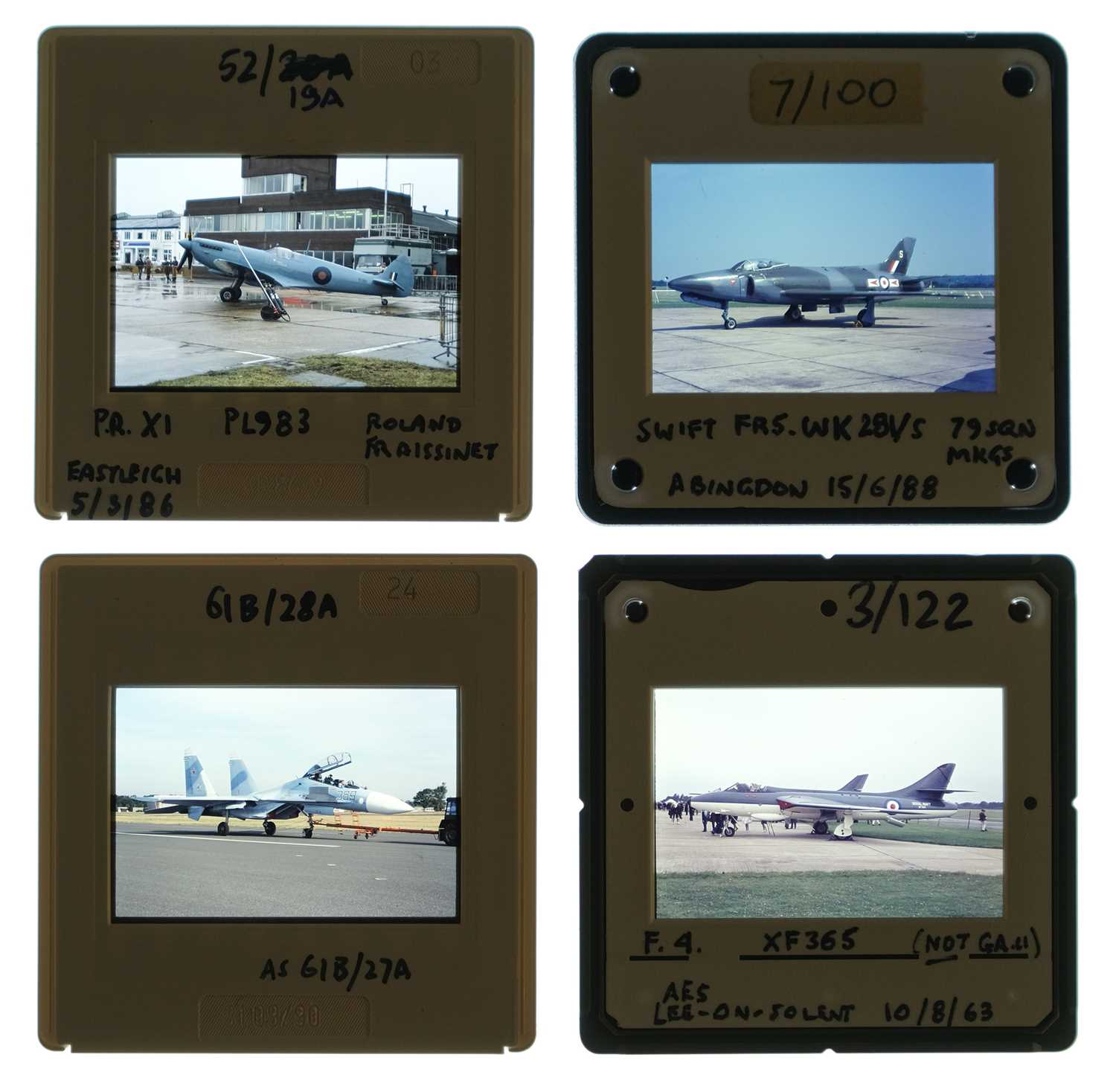 Lot 20 - Aviation Slides. A large and impressive