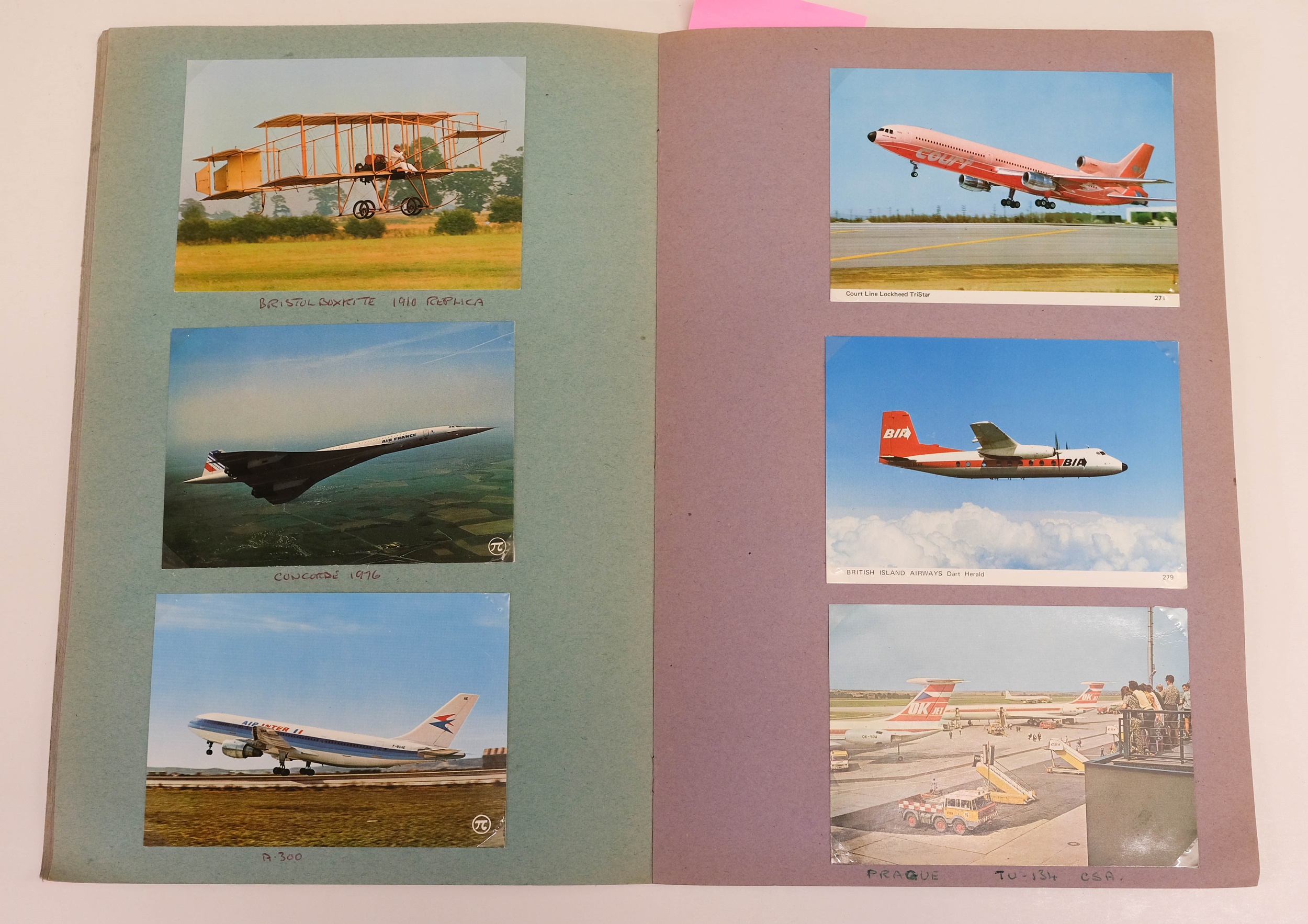 Lot 17 - Aviation Postcards. A superb personal