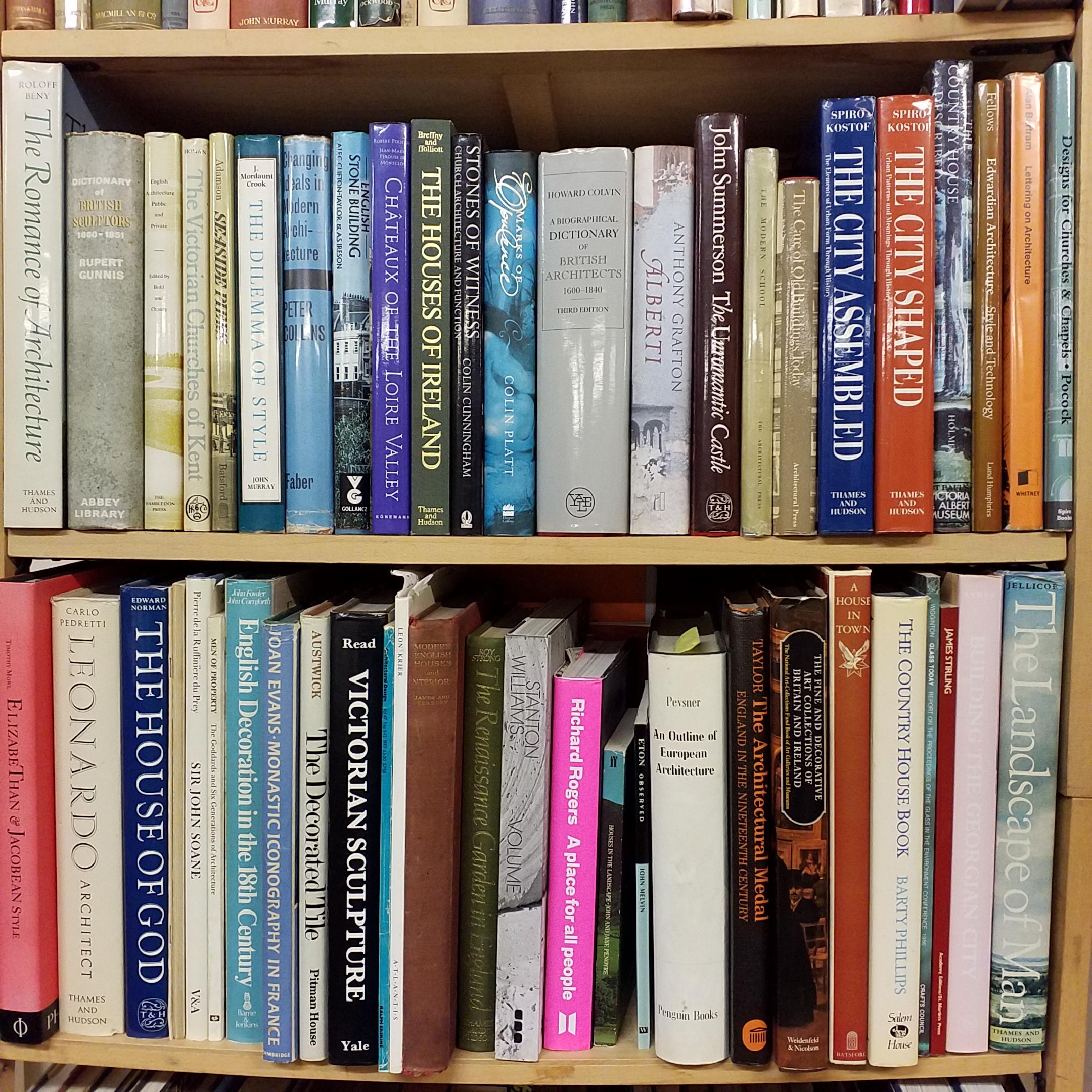 Lot 366 - Architecture. A large collection of modern