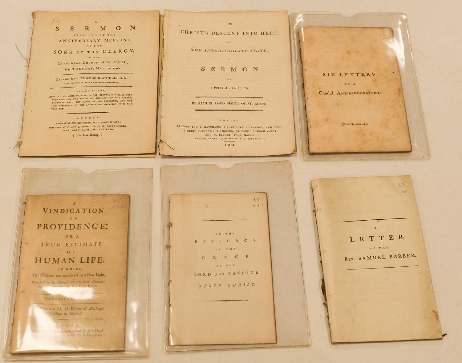 Lot 243 - Pamphlets. A collection of about 80