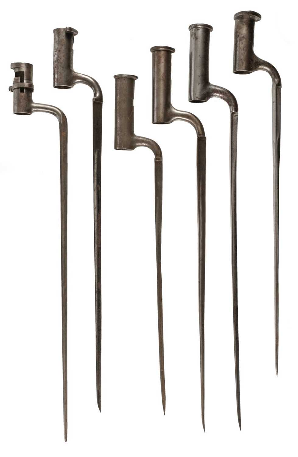 Lot 184 - Bayonets. A collection of 19th century