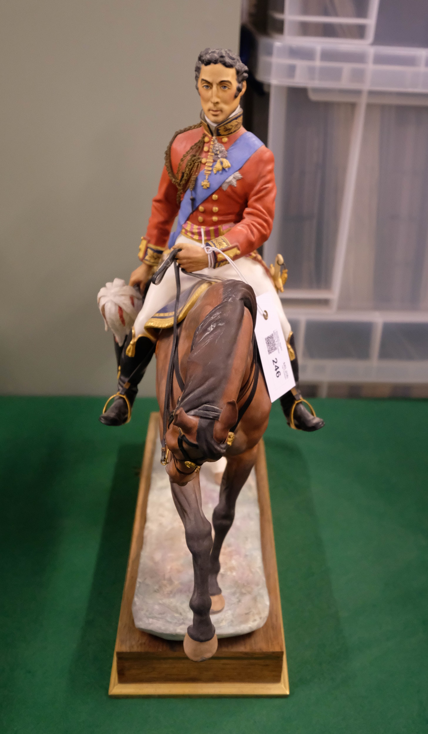 Lot 246 - Royal Worcester. Duke of Wellington modelled