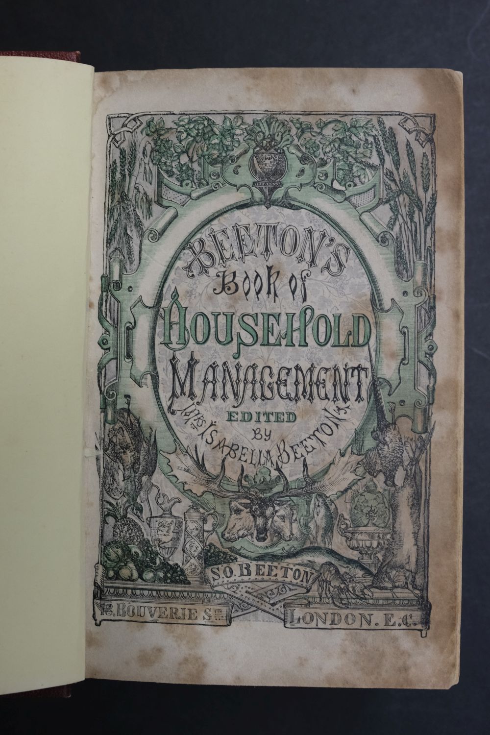 Lot 354 - Beeton (Mrs. Isabella). The Book of