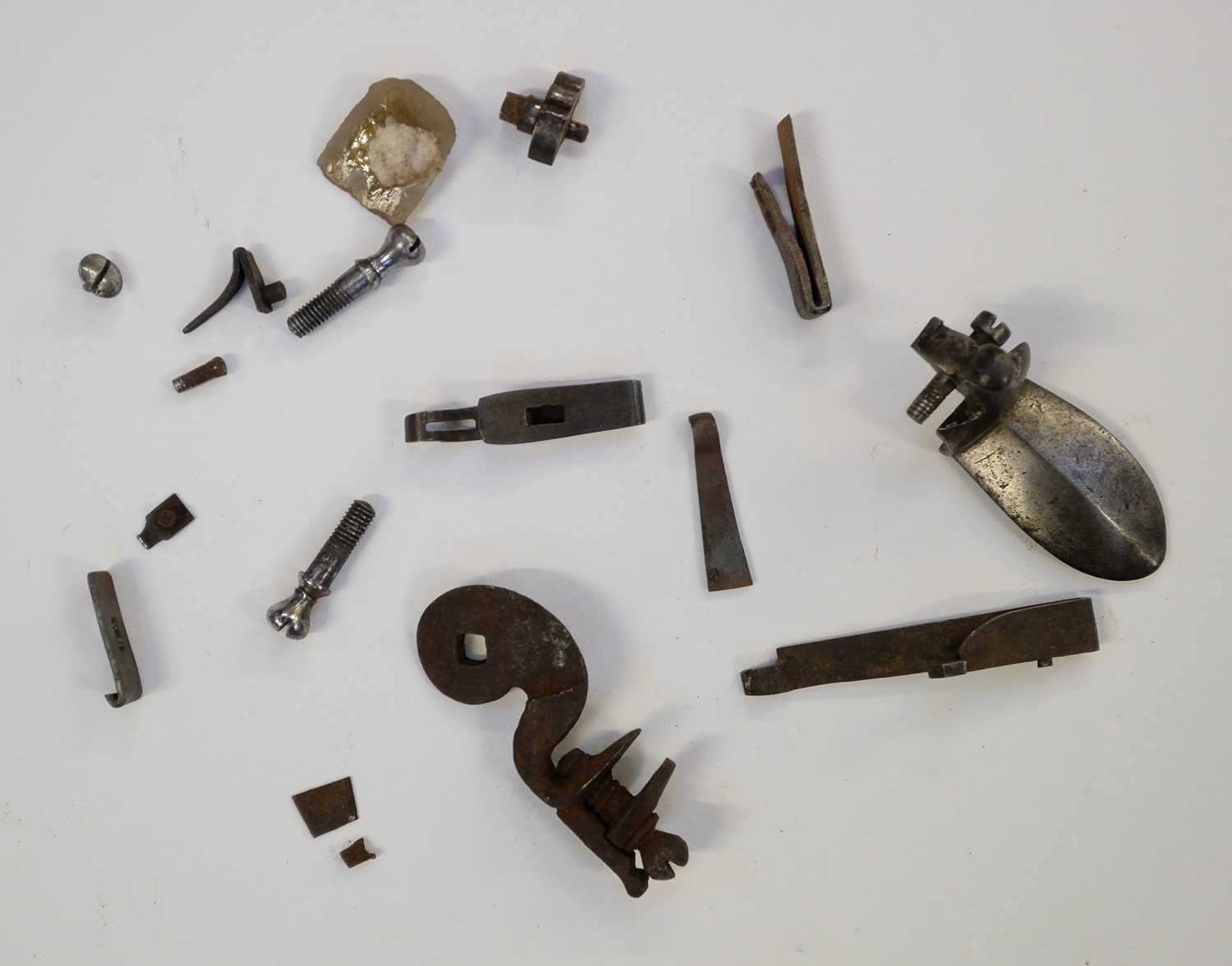 Lot 203 - Gunsmith Parts. Flintlock and percussion