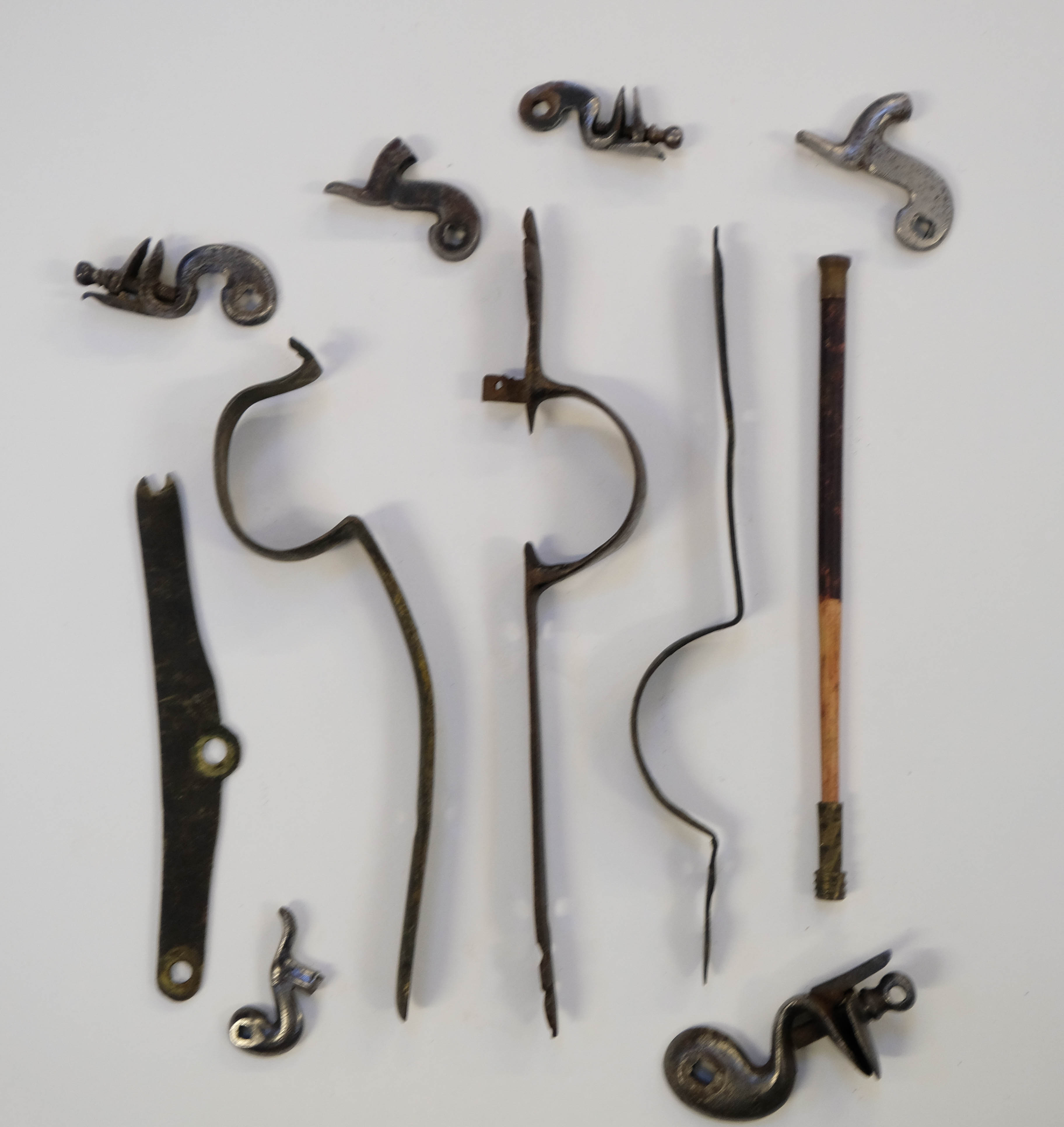 Lot 203 - Gunsmith Parts. Flintlock and percussion