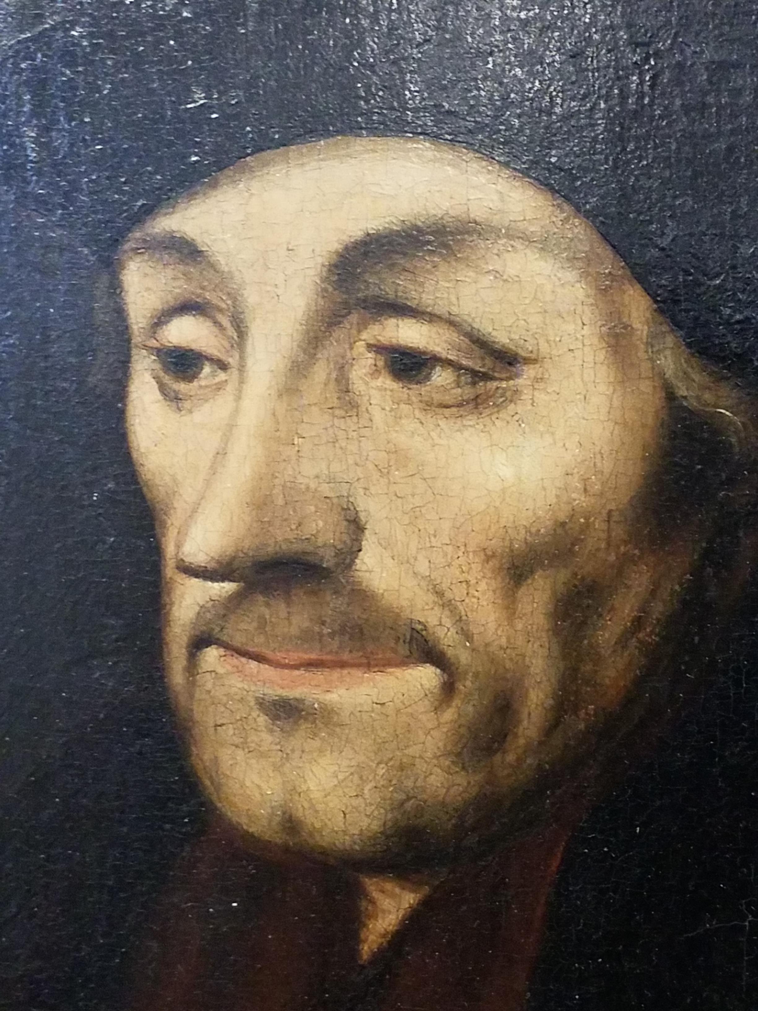 Lot 391 - Holbein (Hans). Portrait of Erasmus, circa