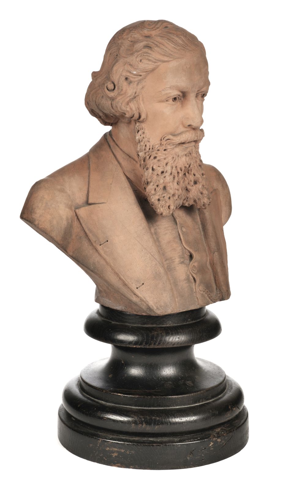 Lot 136 - Bust. A Victorian terracotta bust circa 1880