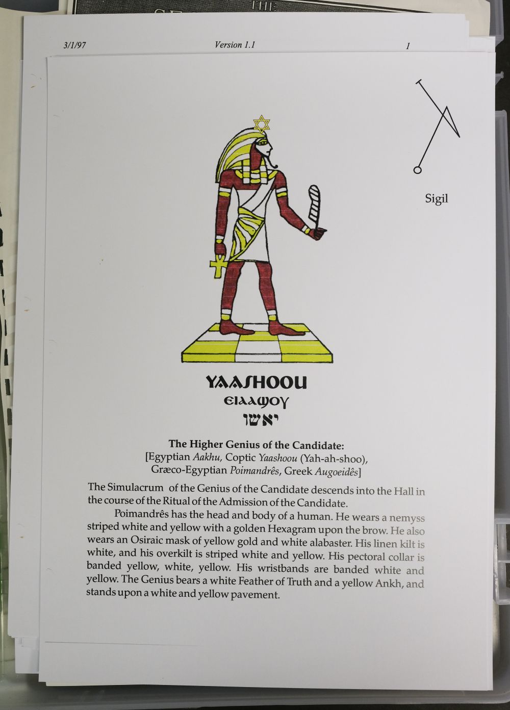 Lot 431 - Occult & Esoteric.Practical Angel Magic of