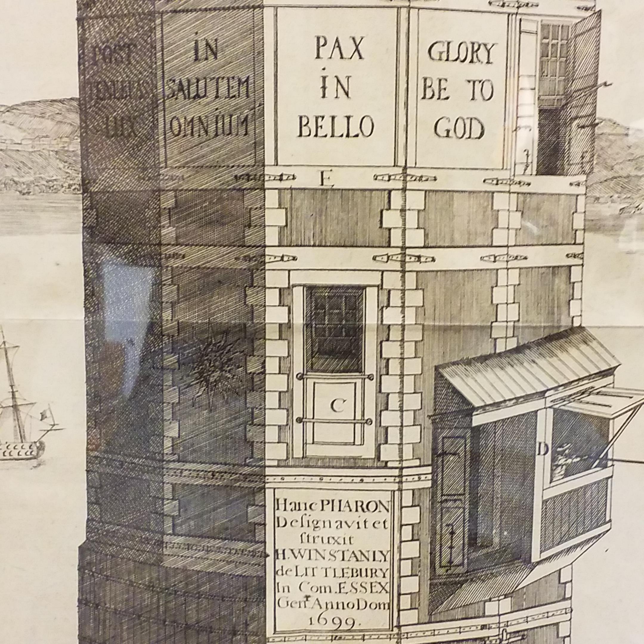 Lot 258 - Eddystone Lighthouse. Winstanley (Henry),