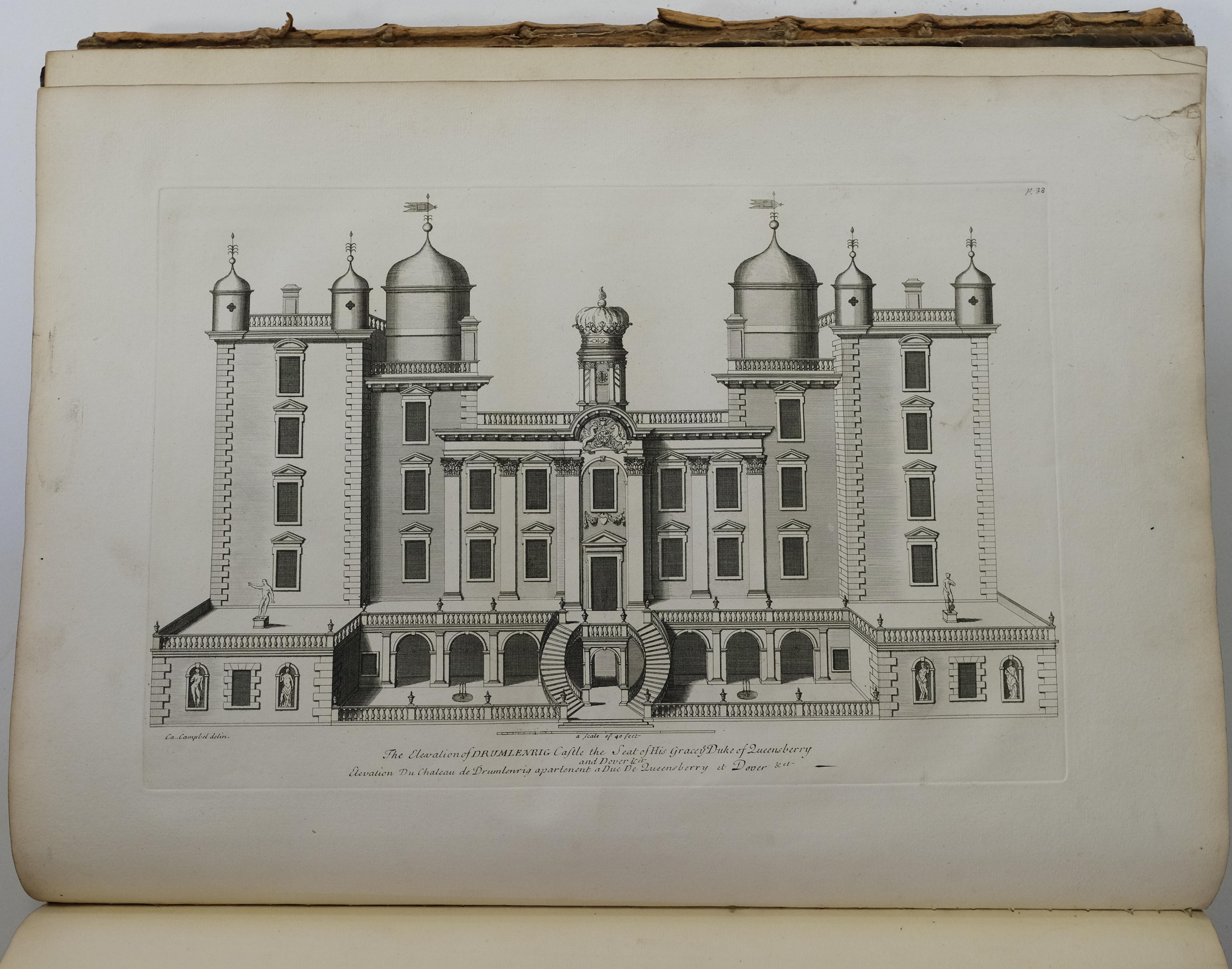 Lot 288 - Campbell, Colen. Vitruvius Britannicus, or