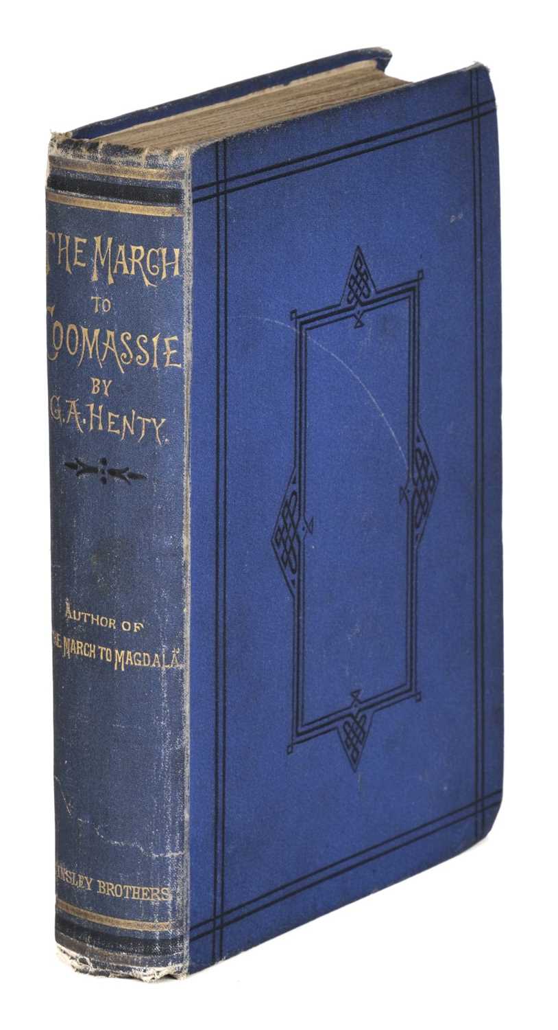 Lot 522 Henty G A The March To Coomassie 1st Lot 522 Henty G A The March To Coomassie 1st