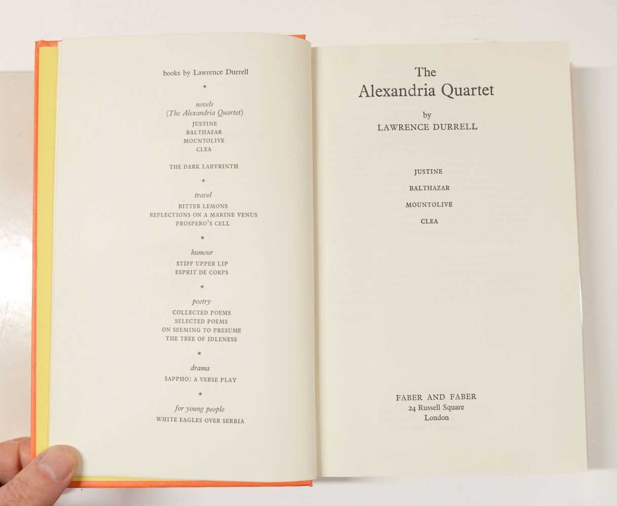 Lot 800 - Durrell (Lawrence). The Alexandria Quartet,