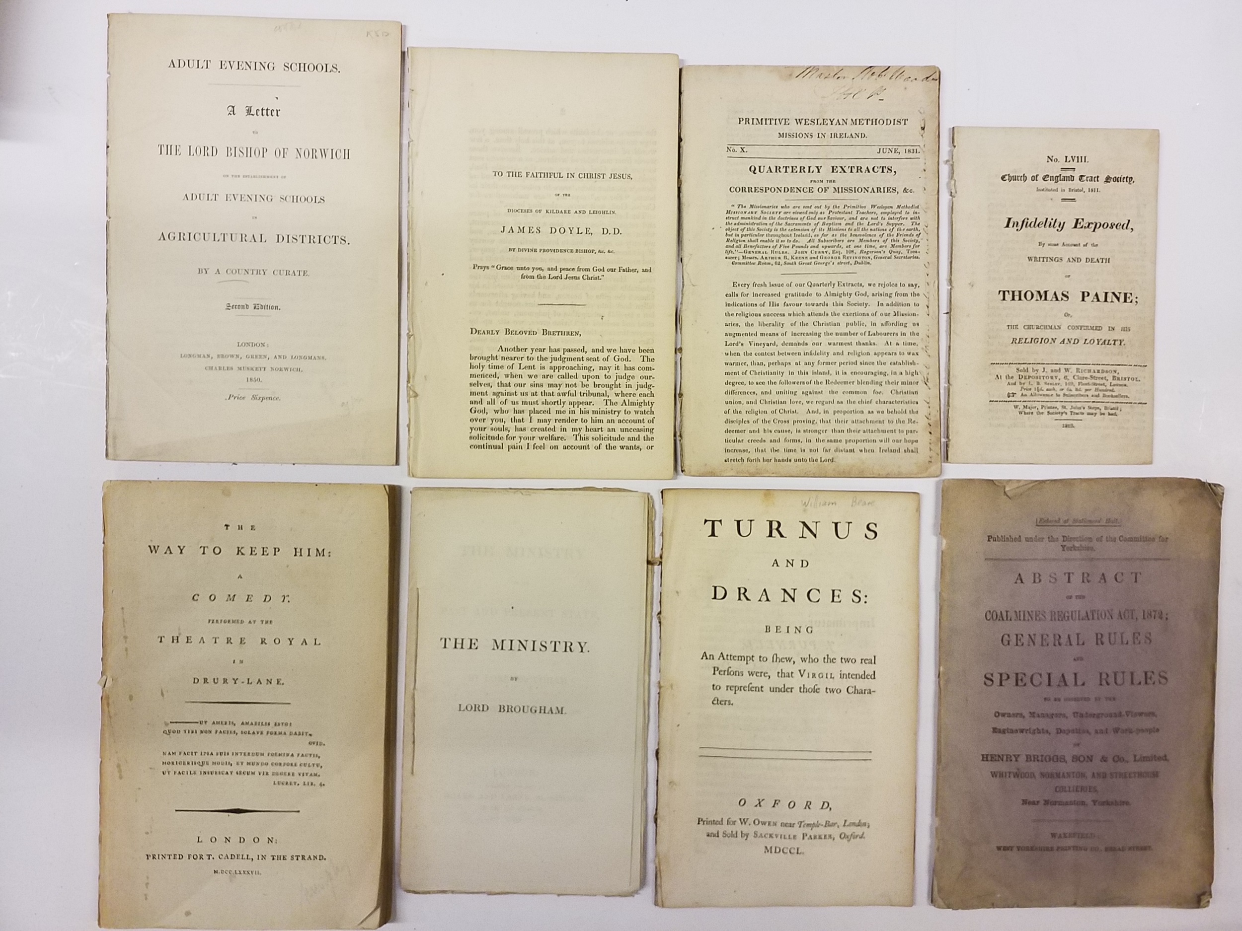 Lot 214 - Pamphlets. A collection of approx. 50