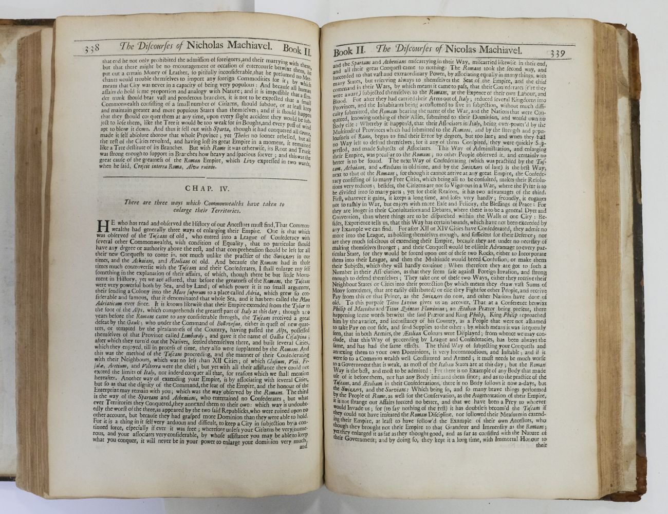 Lot 333 - Machiavelli (Niccolo). The Works of the