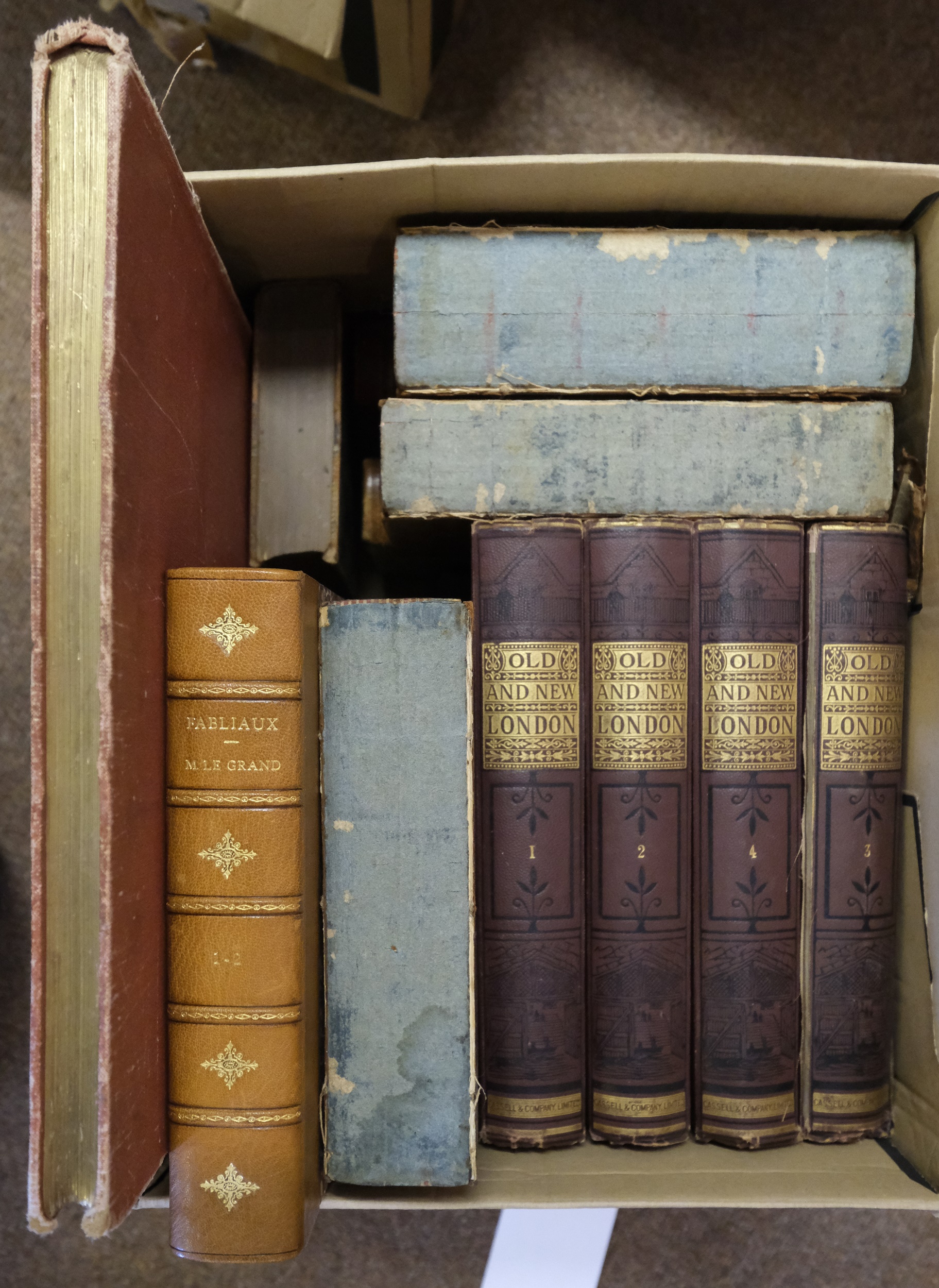 Lot 195 - Fables; French. Fabliaux, abridged ... by M.