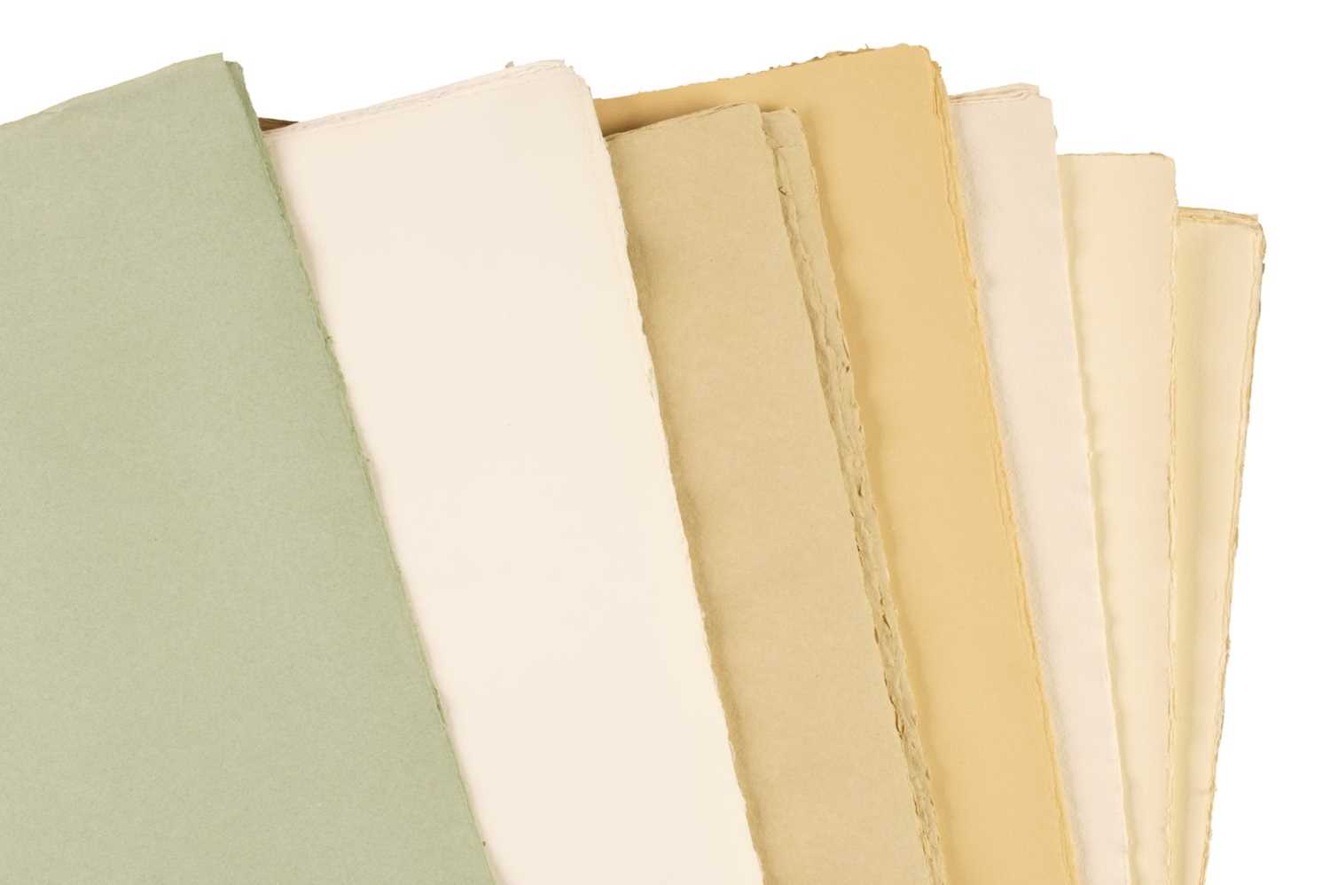 Lot 509 - Paper - Handmade. 195 sheets of unused good