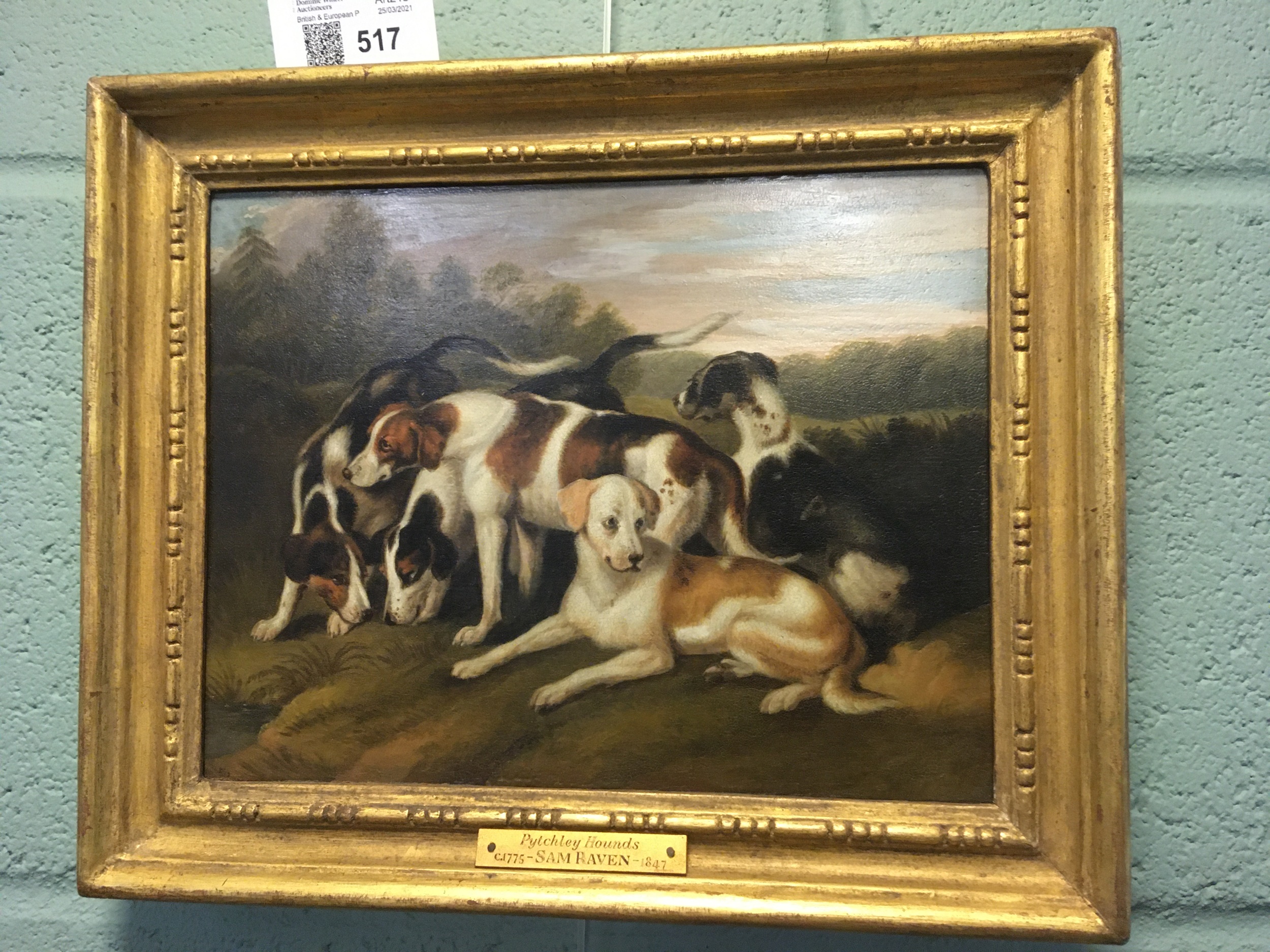 Lot 517 - Raven (Samuel, 1775-1847). Pytchley Hounds